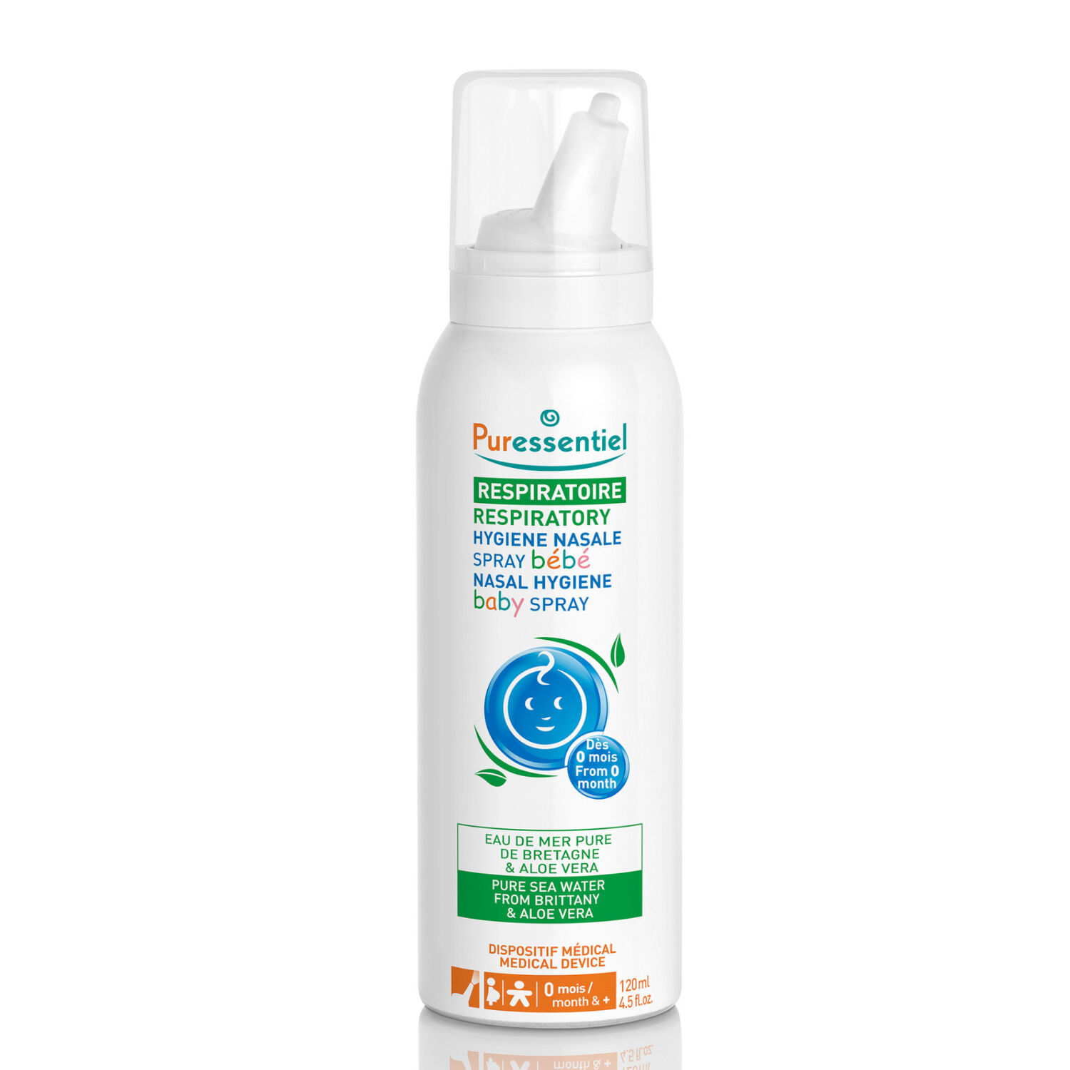 Respiratoire, Baby Nasal Hygienespray 120 ml - Puressentiel ...
