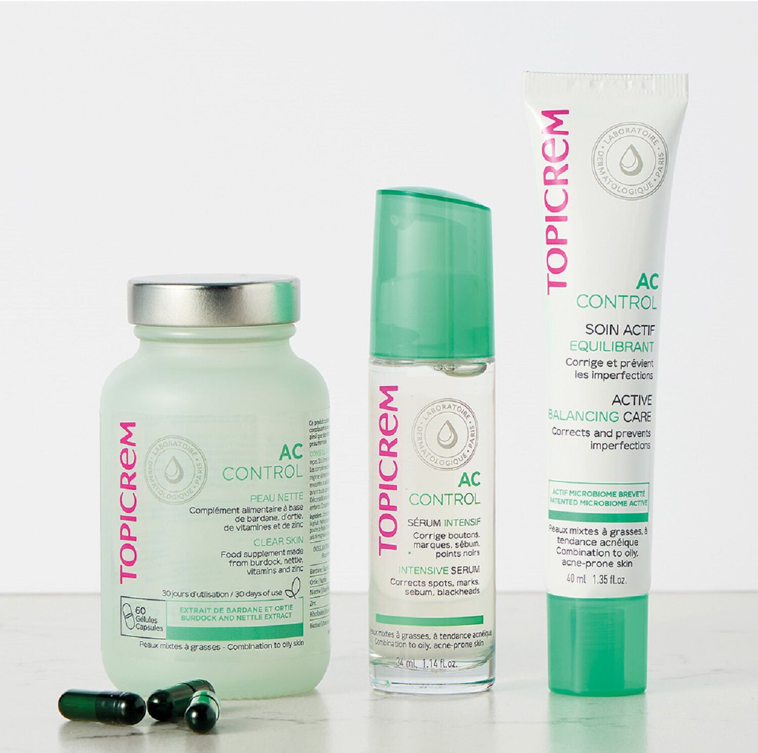 AC Control, Complemento alimenticio para pieles finas - 1 mes ...