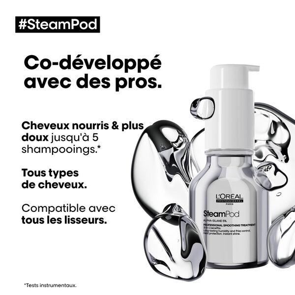 Steampod, Soin Lissant Concentré Professionnel 50ml - L'Oréal ...