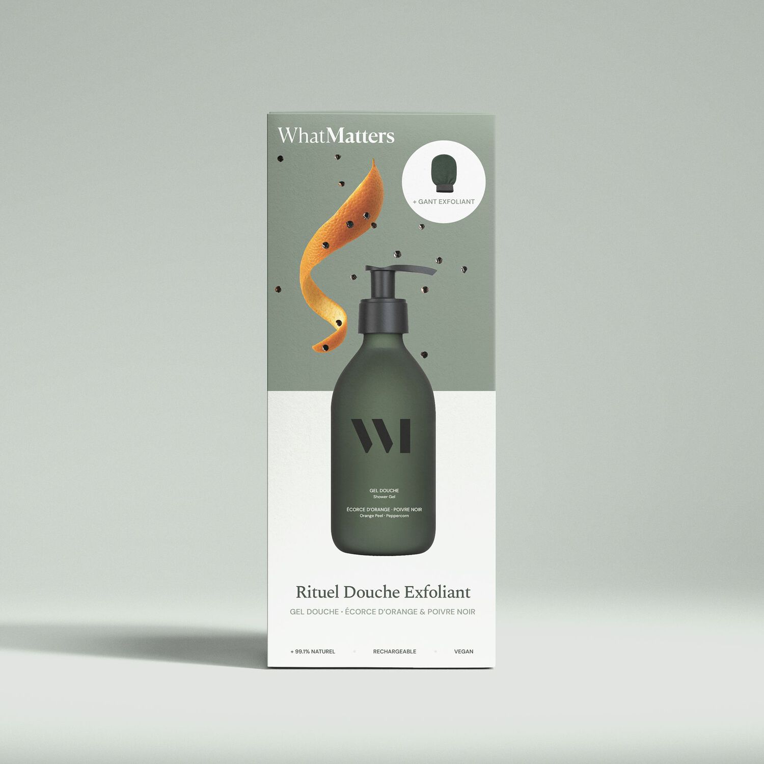 Rituel Douche Exfoliant, Orange Peel Shower Gel Set & Black Pepper ...