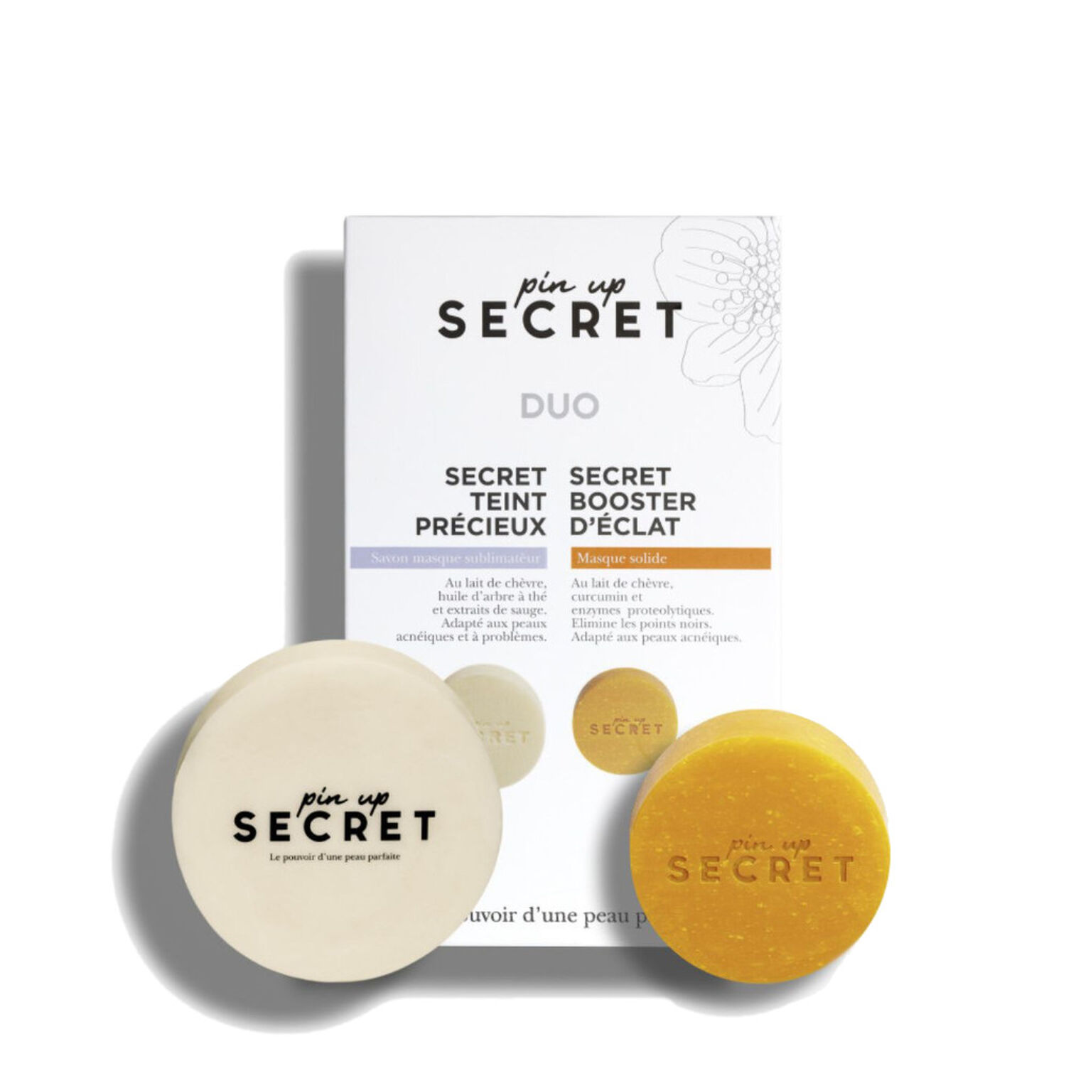 Secret Teint Éclatant Duo, Secret Teint Précieux Soap Set 120gr ...