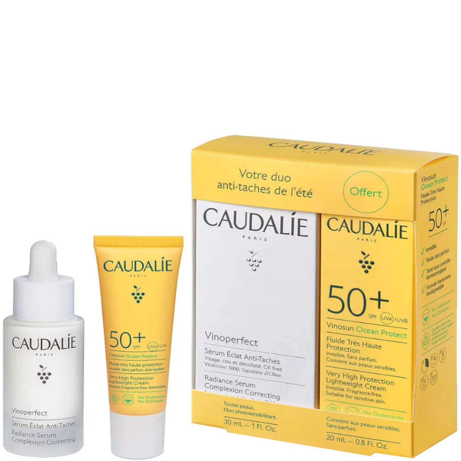Duo Anti-Taches & Solaire SPF50 , caudalie | MyOrigines