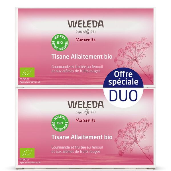 Maternité, Duo Tisane Allaitement Fruits Rouges - Weleda | MyOrigines ...