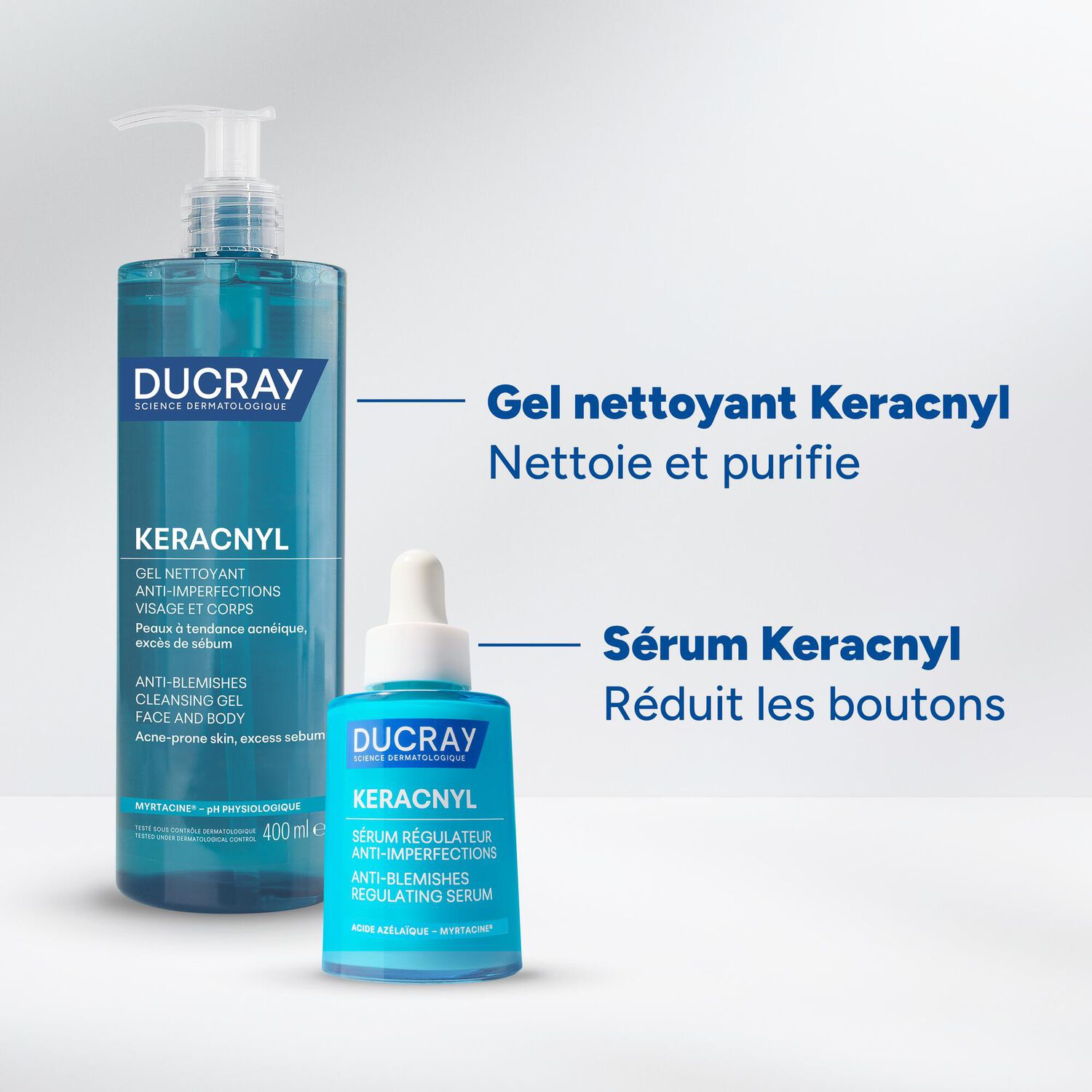 Keracnyl, Suero regulador antiimperfecciones 30 ml - Ducray ...