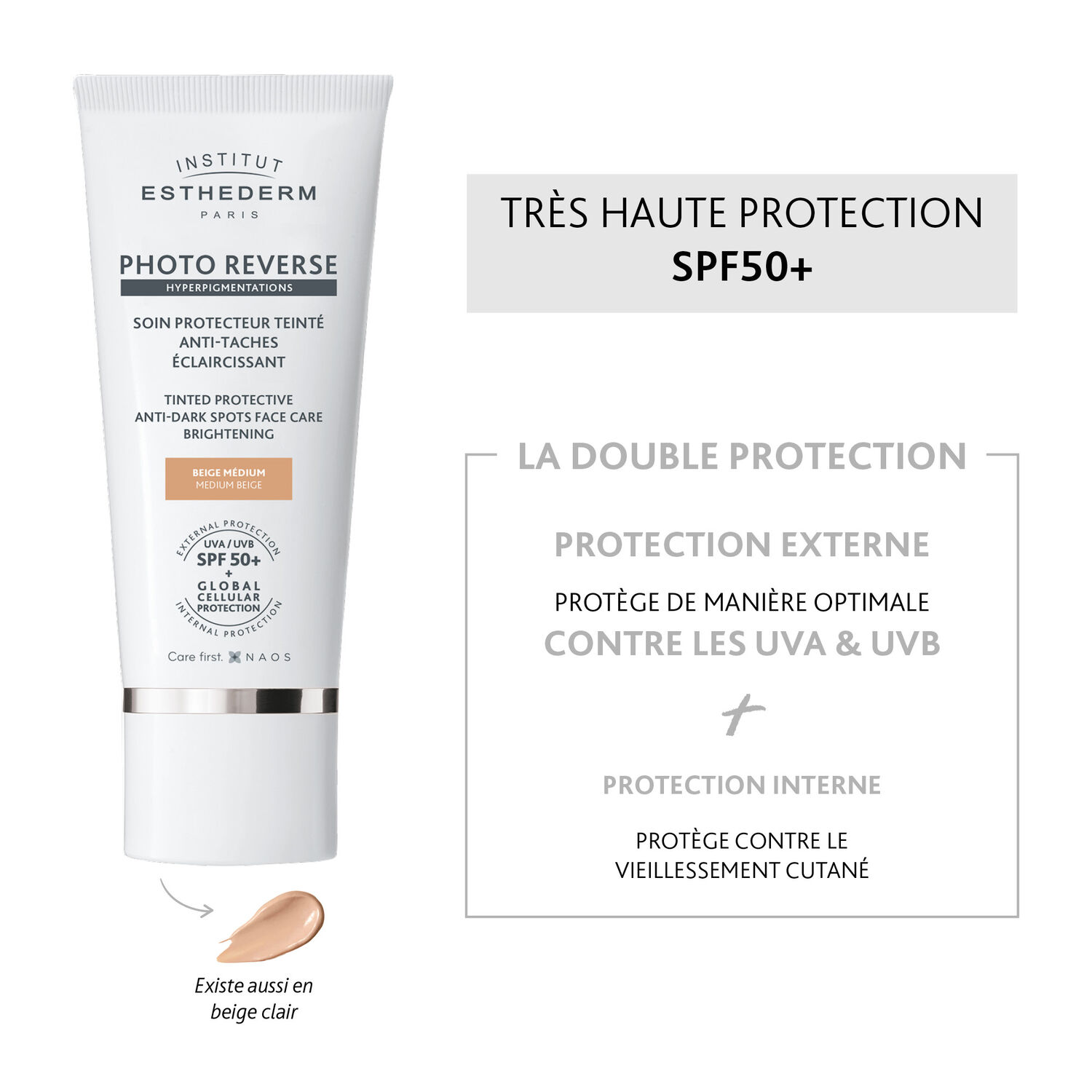 Photo Reverse, Soin Protecteur Éclaircissant Anti-Tâches - Teinté Beige ...