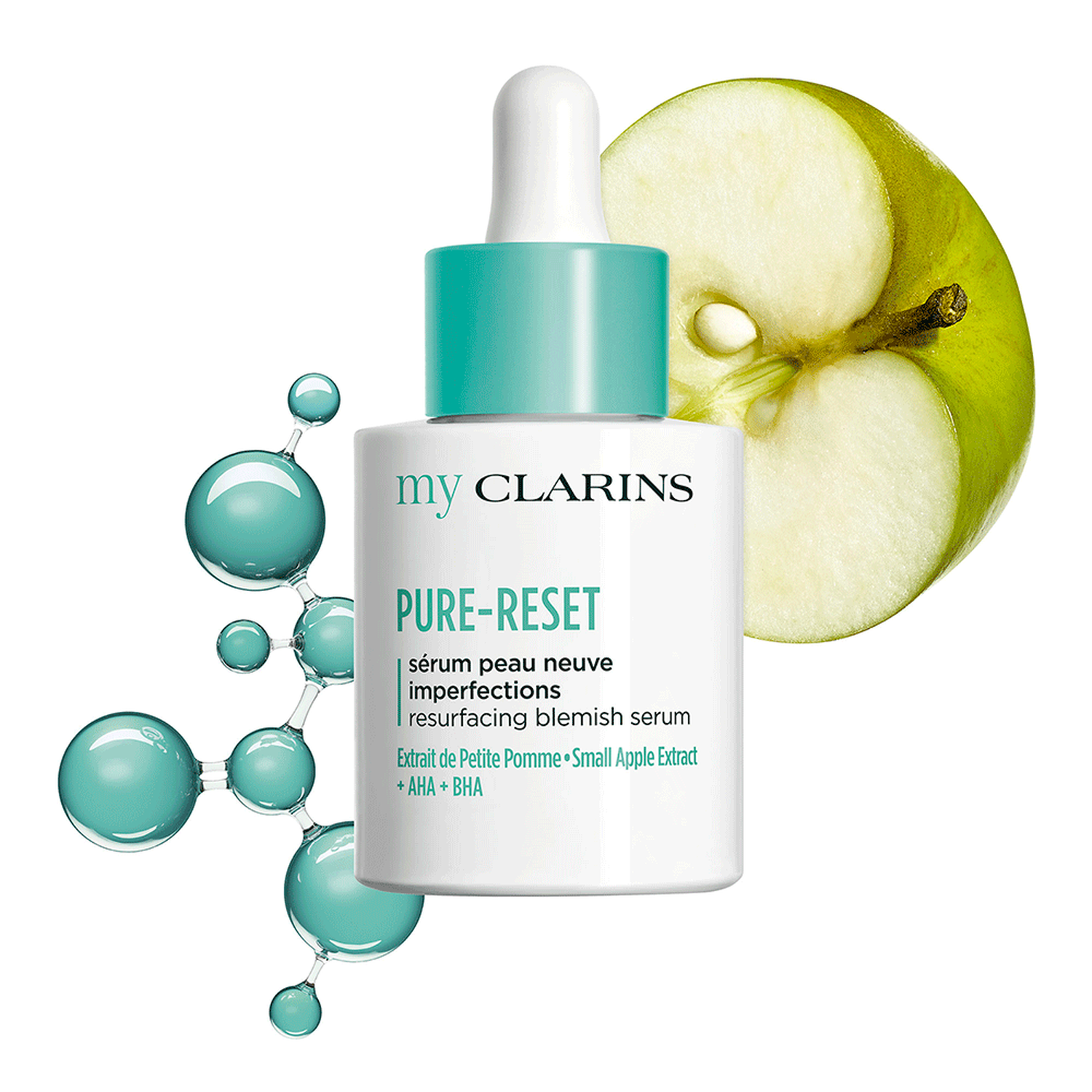 my Clarins Pure-Reset, Sérum peau neuve imperfections 30 ml - Clarins ...