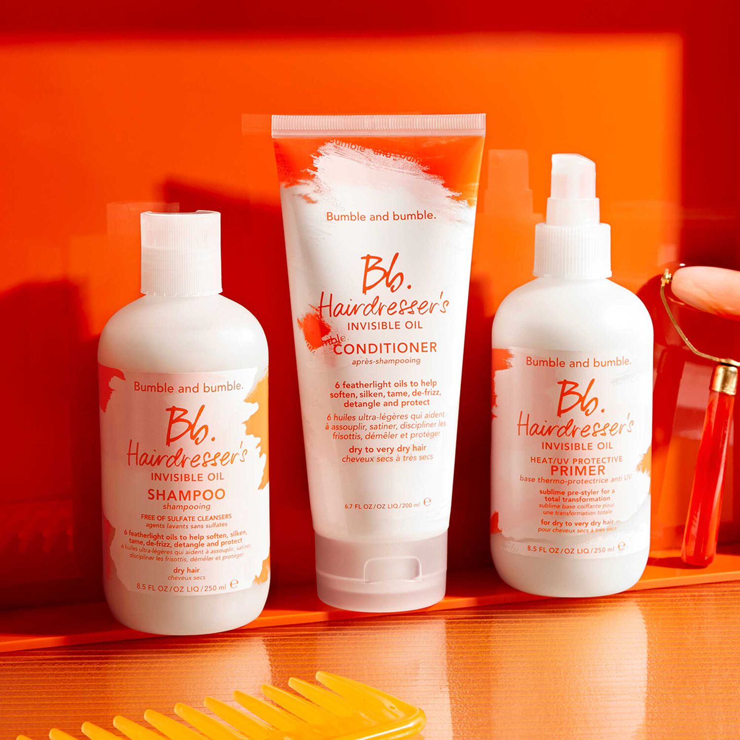 Bb.Hairdresser's Invisible Oil, Champú hidratante 250 ml - Bumble and ...