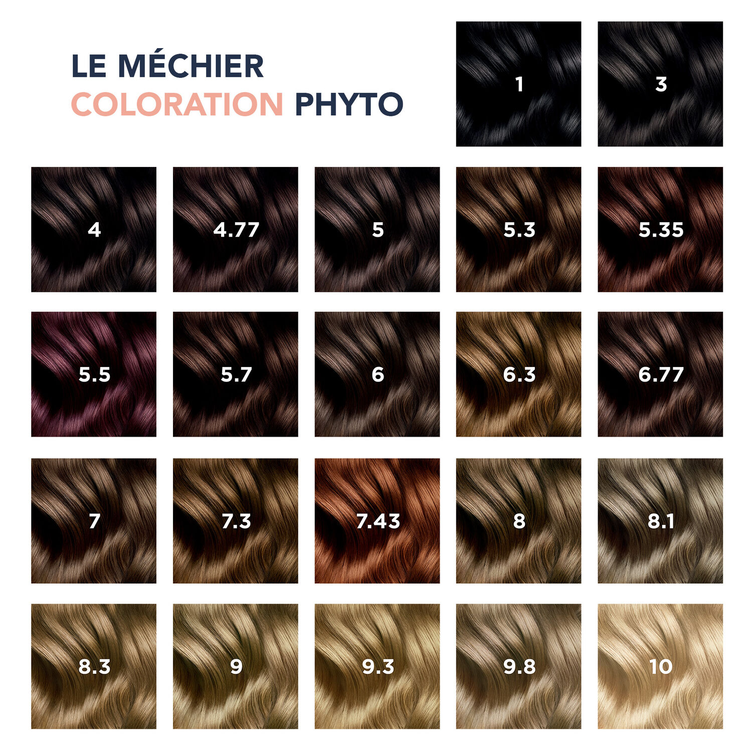 Coloration, 5.3 Châtain Clair Doré - Kit Coloration Permanente - Phyto ...