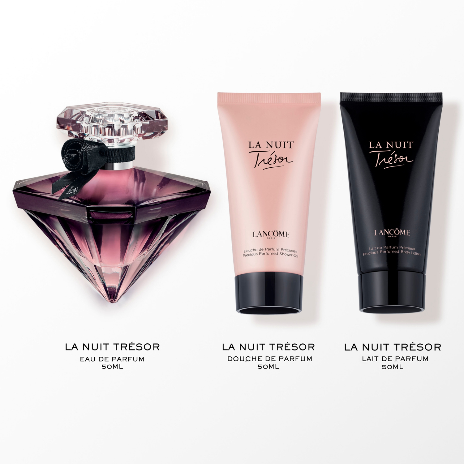 La Nuit Trésor, Estuche regalo Eau de Parfum 50 ml + 2 productos ...