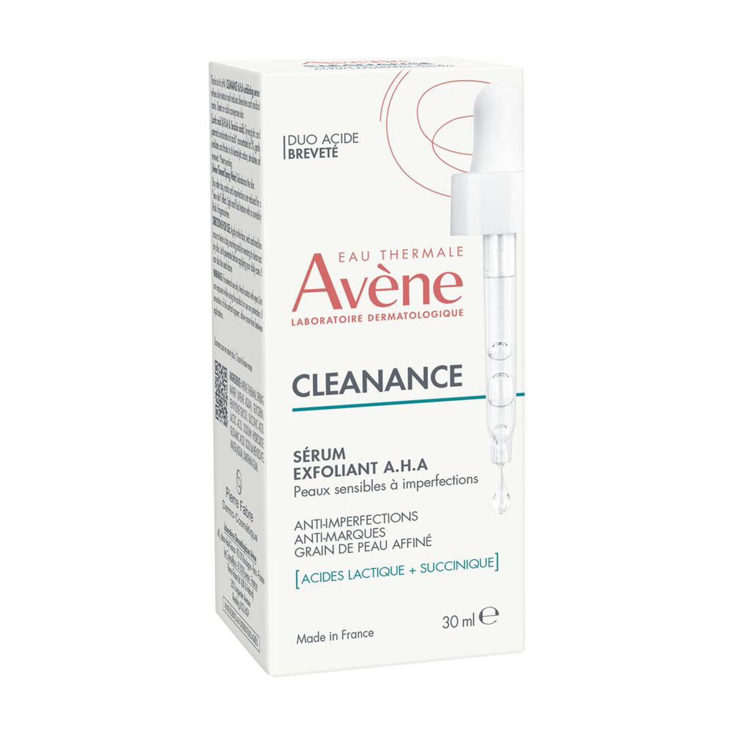 Cleanance Pur, Sérum exfoliant AHA 30 ml - Avène | MyOrigines Parapharmacie Produit