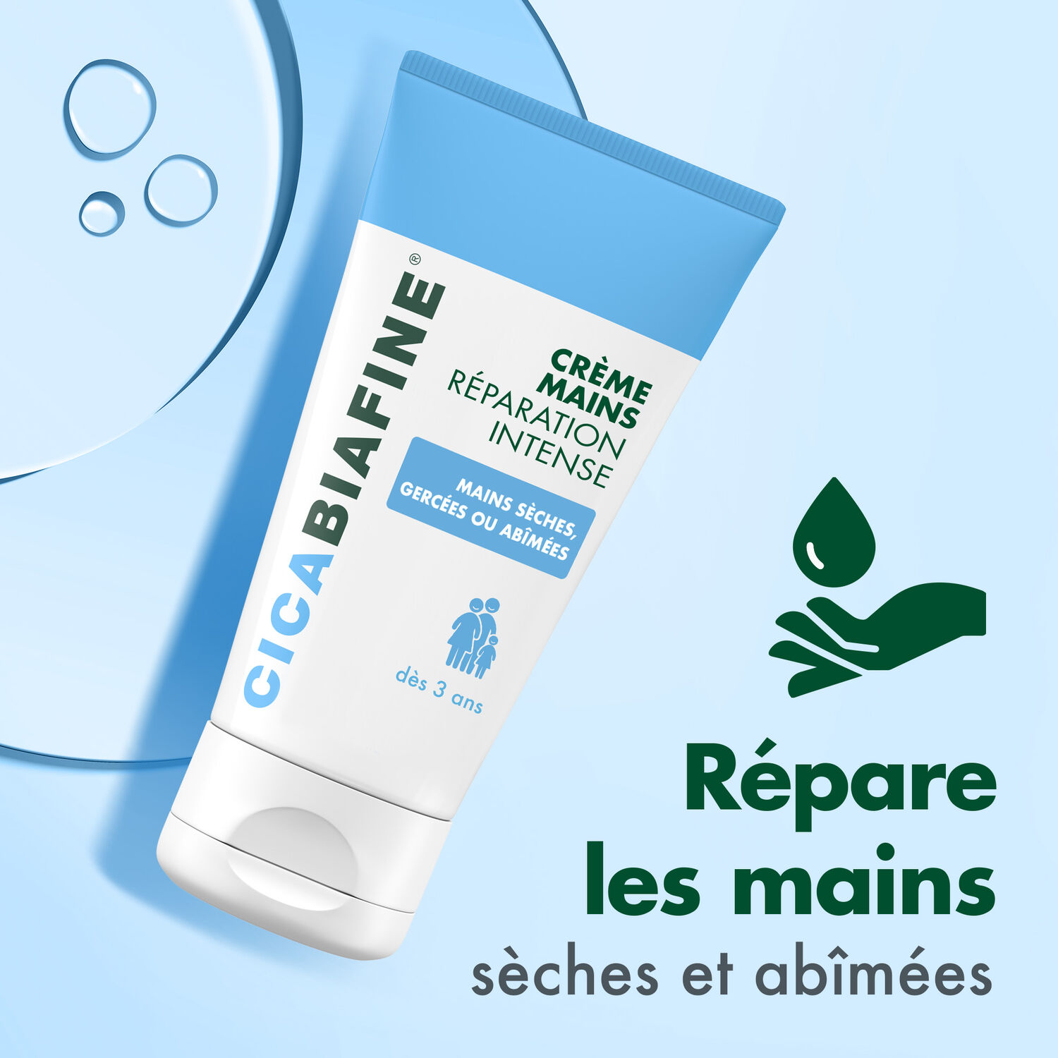 Crème mains, Crème Mains Réparation Intense 75ml - Cicabiafine ...