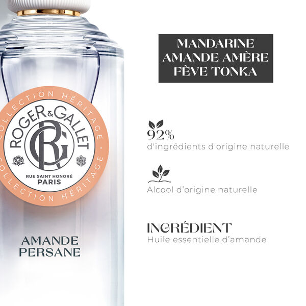 Amande Persane, Eau Parfumée Bienfaisante 100ml - Roger&gallet ...