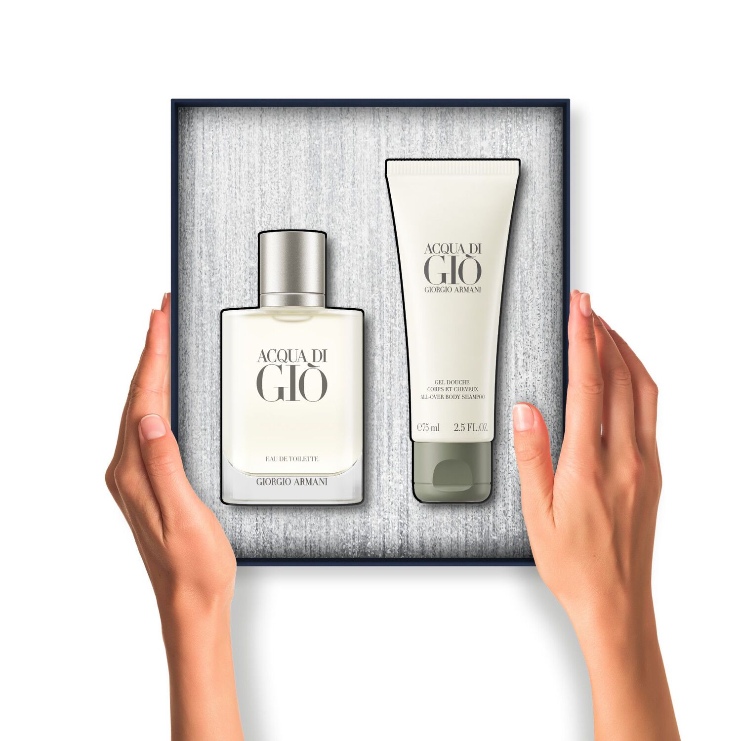 Acqua di Giò, Set regalo Eau de Toilette 50 ml + Gel doccia 75 ml - Giorgio Armani | MyOrigines ...