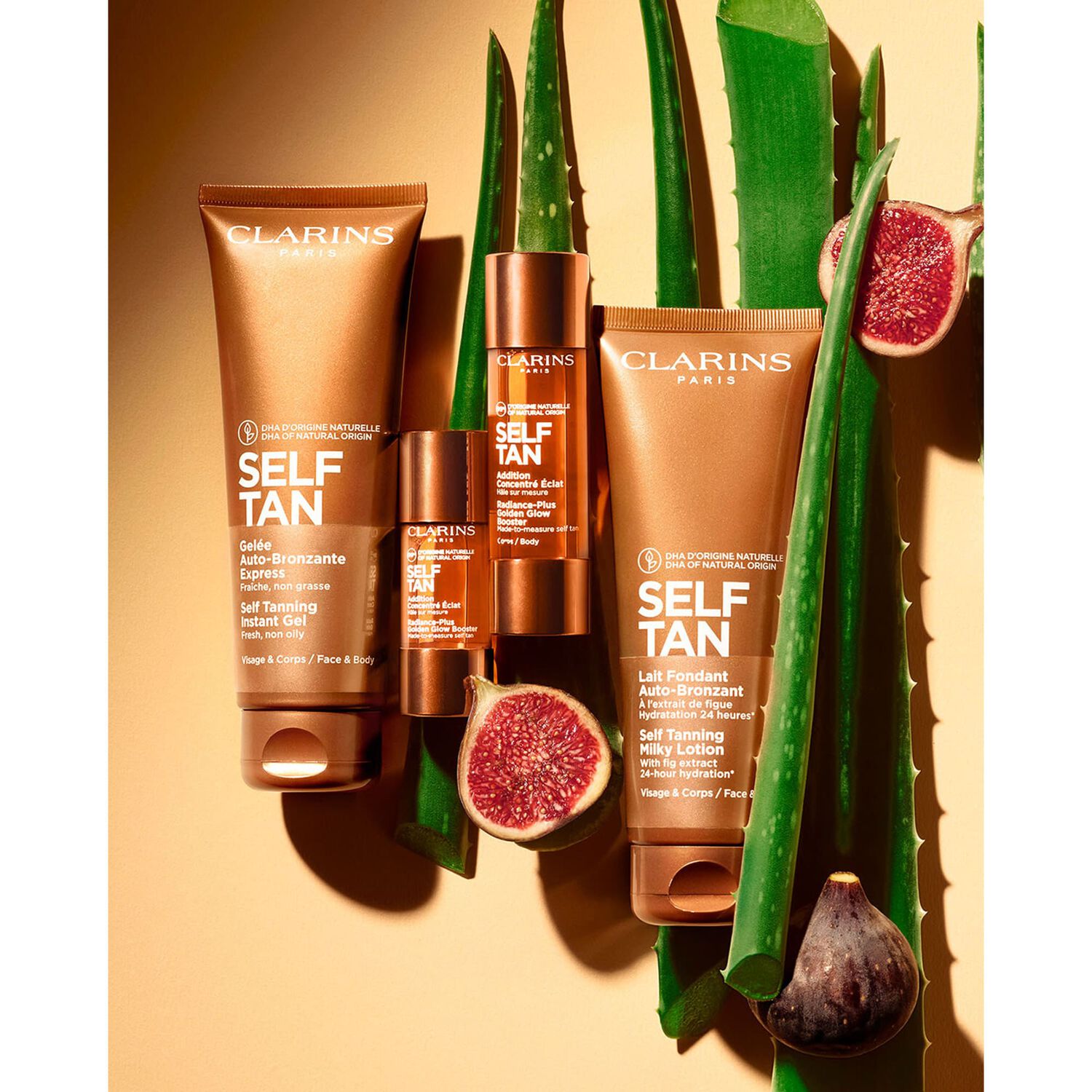 Self Tan Gelée, Auto-Bronzant Visage & Corps 125 ml - Clarins ...