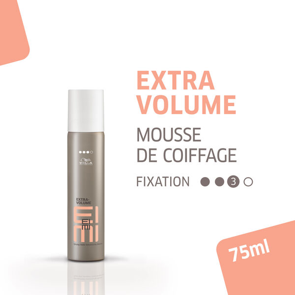 EIMI VOLUME, Mousse de coiffage tenue forte Extra Volume - Wella ...