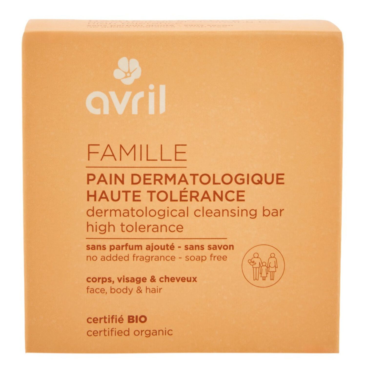 Pain Dermatologique, Seife Körper Gesicht & Haare Zertifiziert Bio 110g ...