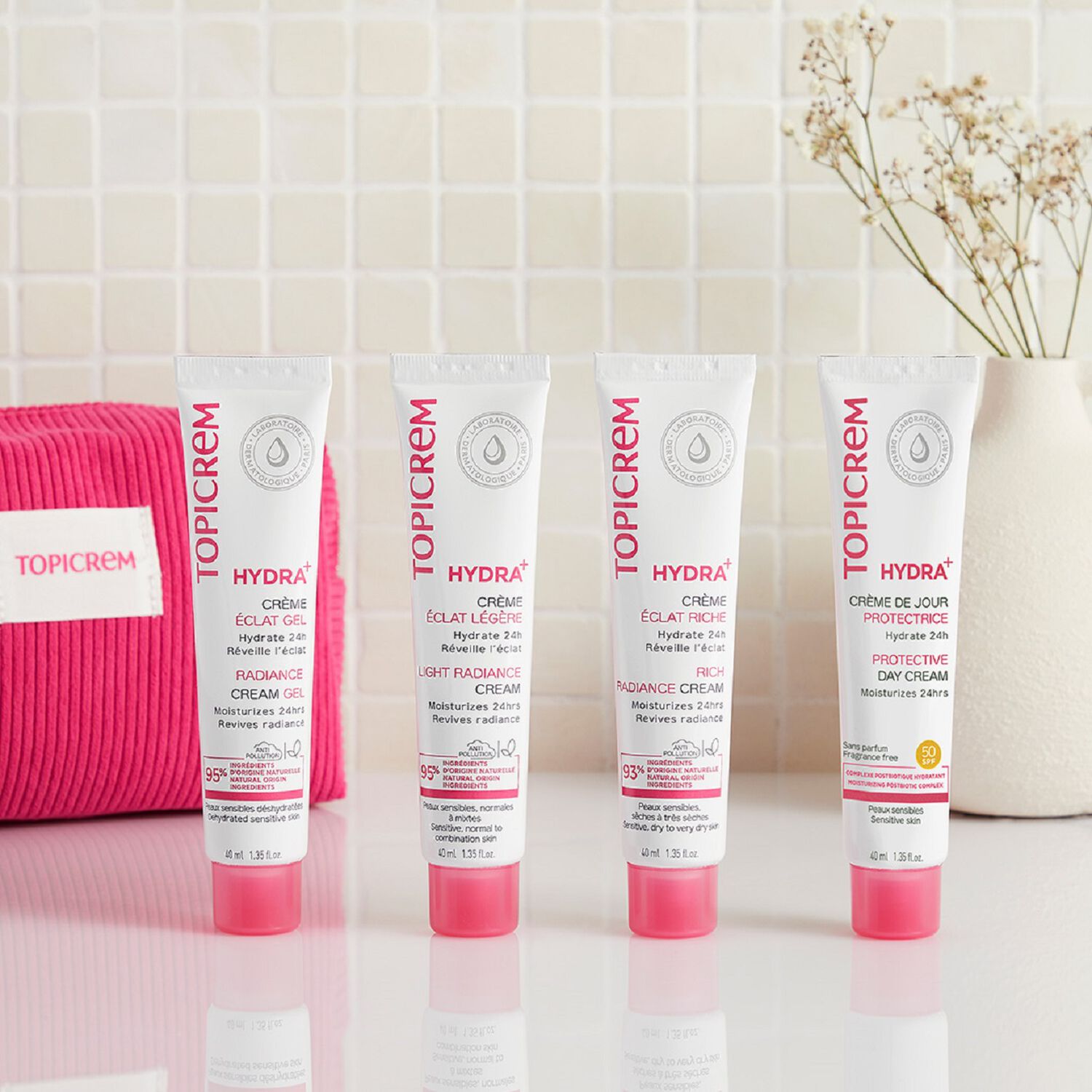 Hydra+, Crema Hidratante Rica Luminosidad 40 ml - Topicrem | MyOrigines ...