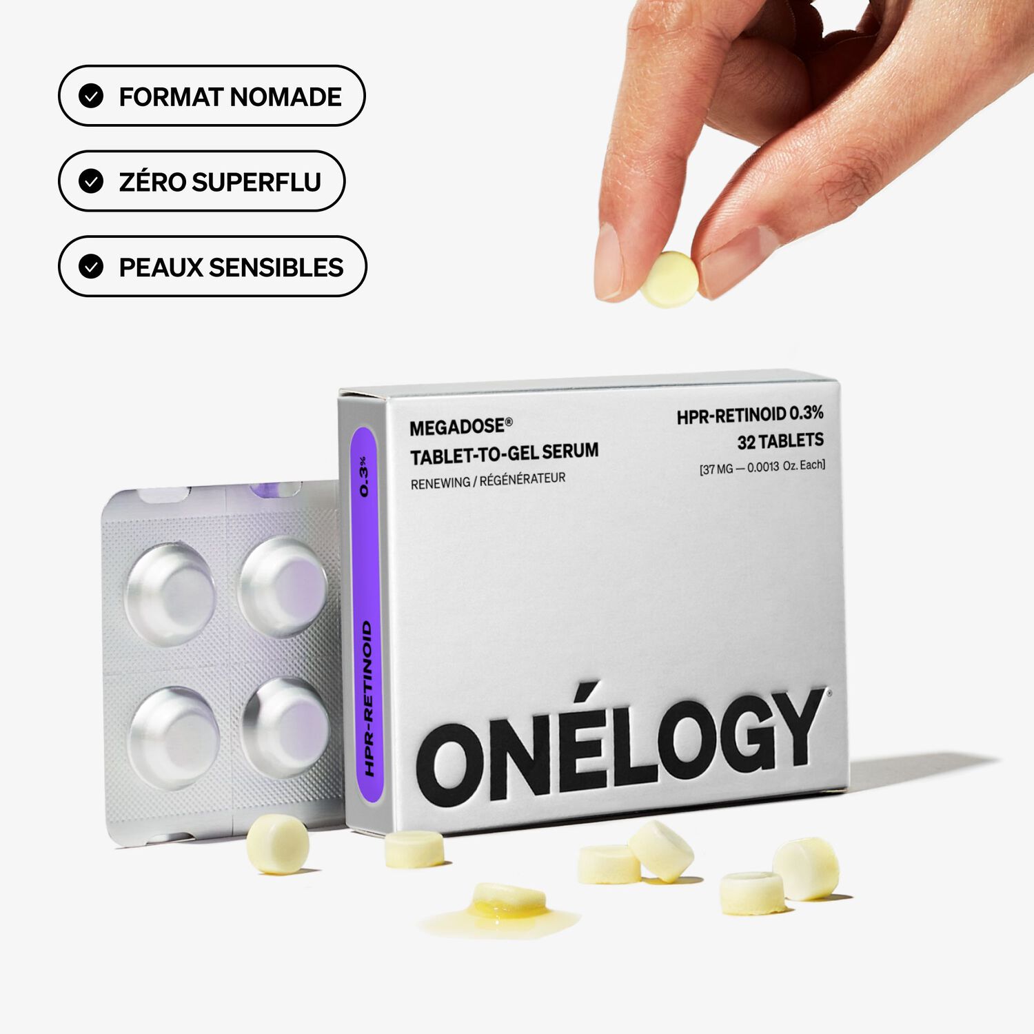 Megadose Sérum, HPR-Retinoid 0.3% - Onélogy | MyOrigines Parapharmacie ...