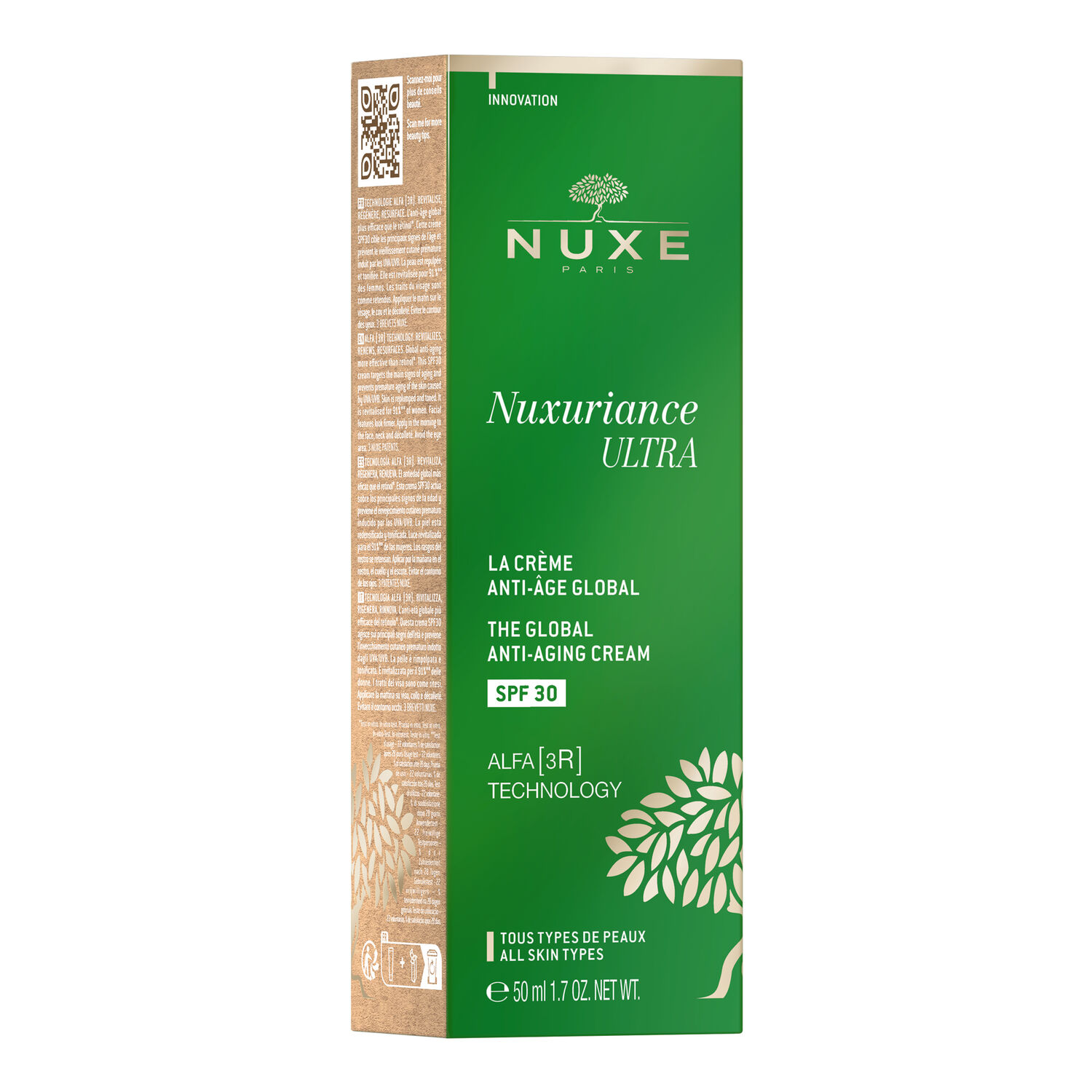 Nuxuriance Ultra, La Crème Anti-Âge Global SPF30, Nuxuriance Ultra 50 ...