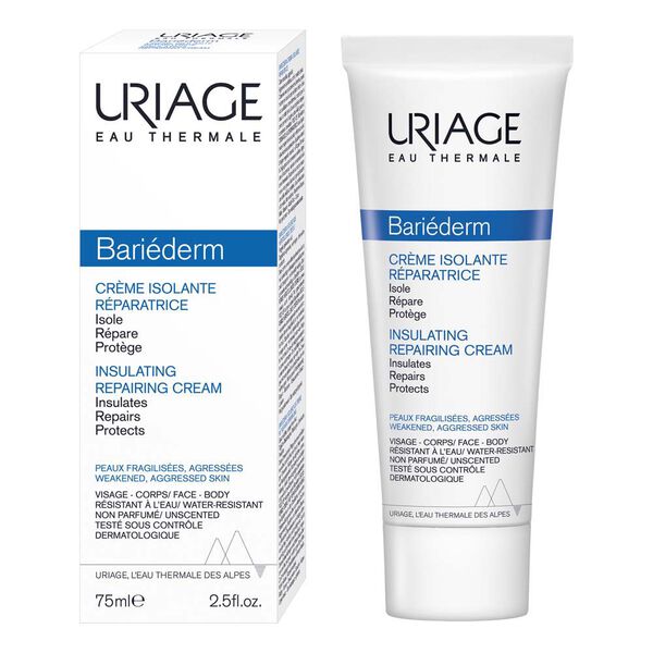 Bariéderm - Crème Isolante Réparatrice, Visage, Corps & Mains 75 ml ...