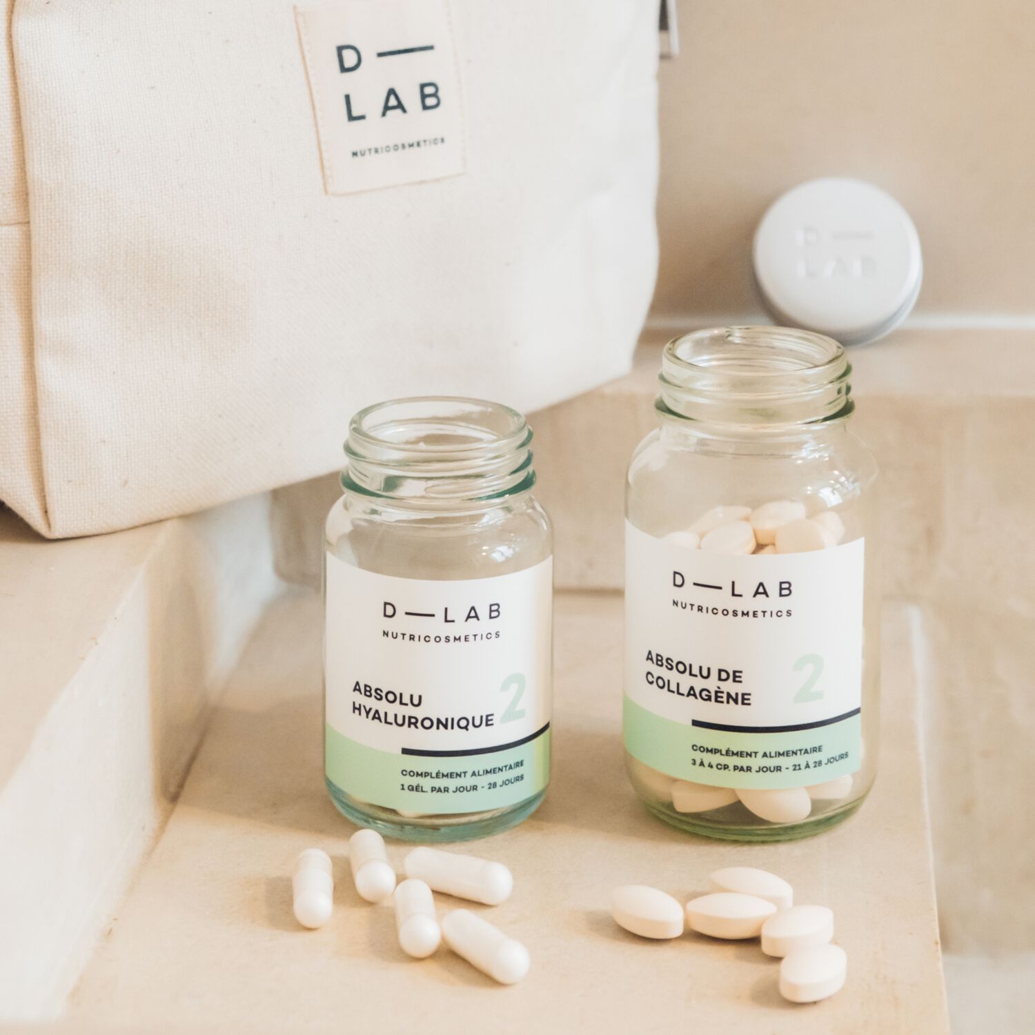 Duo Nutrition-Absolue, Collagène & Acide Hyaluronique - D-Lab ...