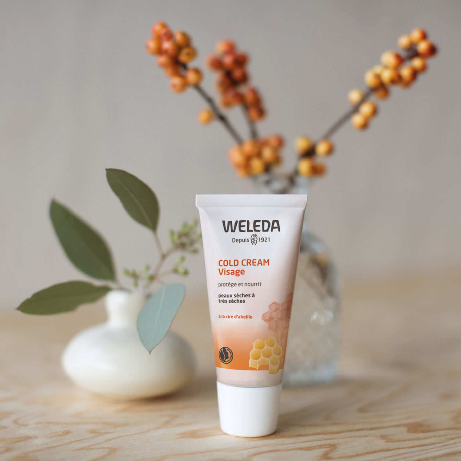 Cold Cream, Crème Visage à la Cire d'Abeille - Peaux Sèches à Très ...