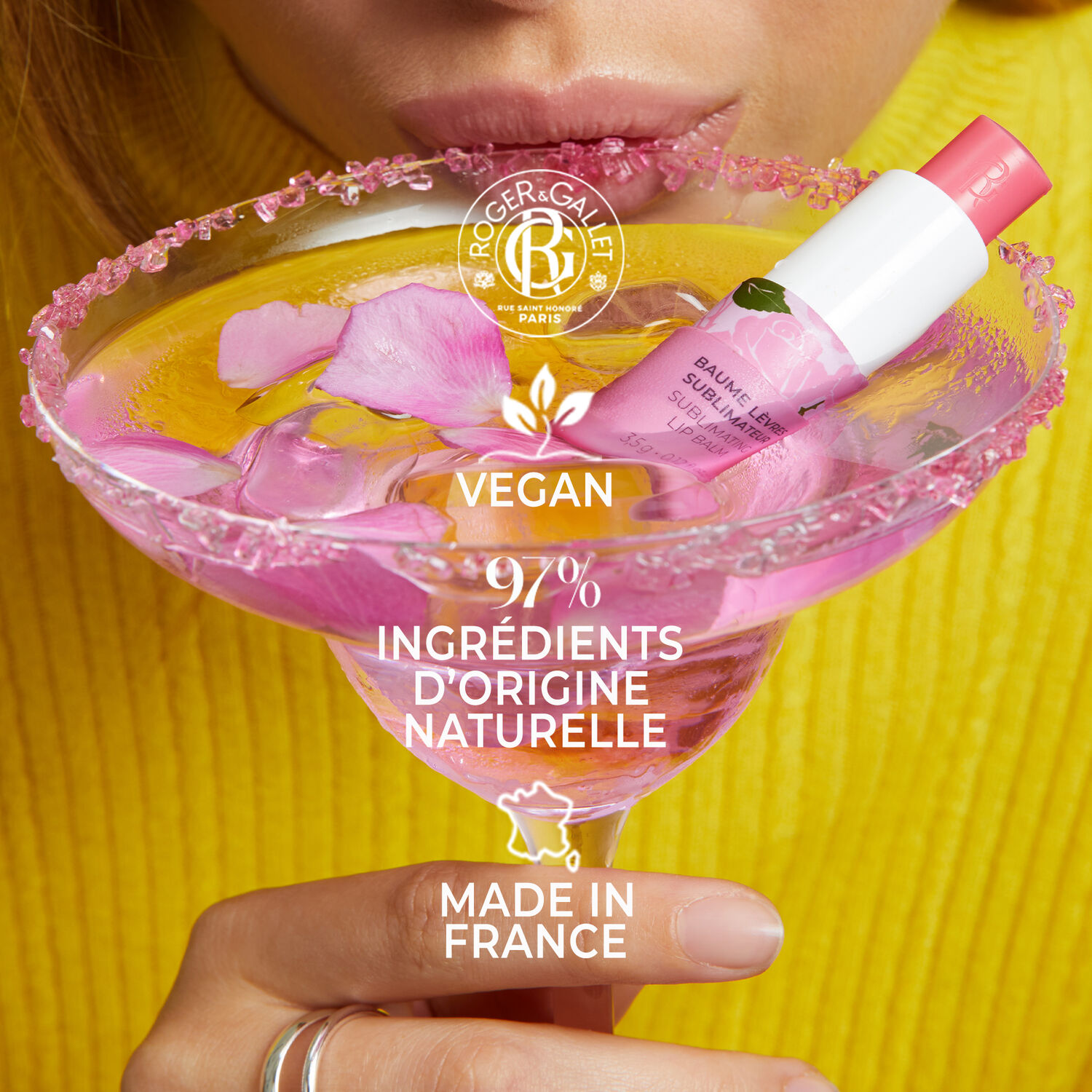 Rose, Baume Lèvres Sublimateur 3,5g - Roger&gallet | MyOrigines ...