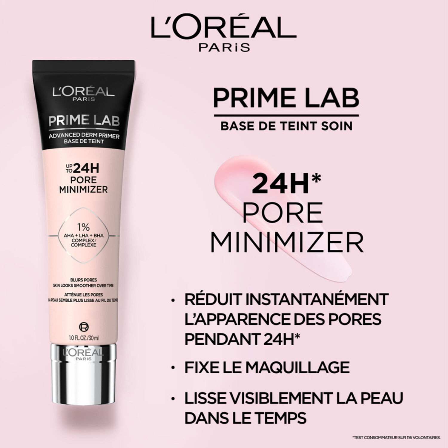 Prime Lab, Base de Teint Soin Tenue 24h 30 ml - L'Oréal Paris ...