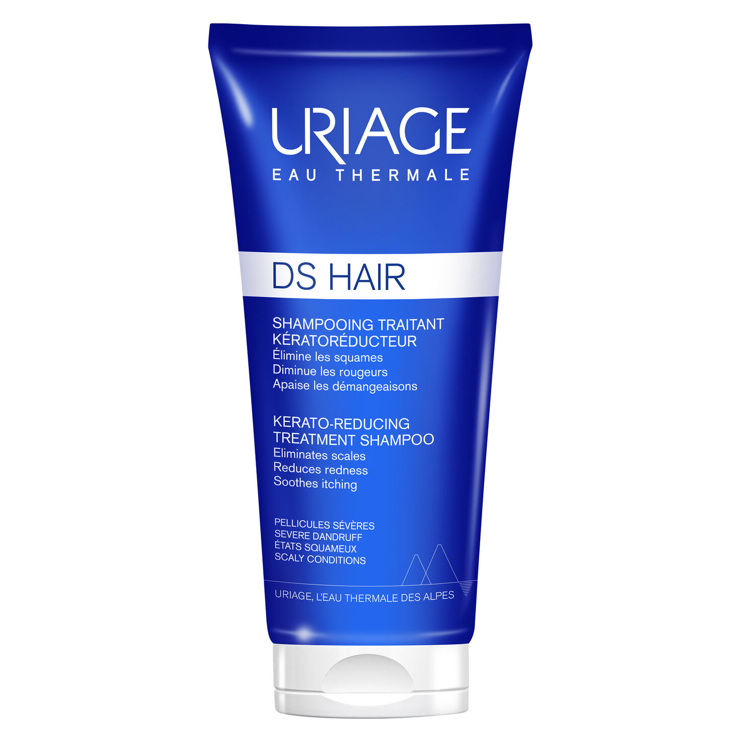 DS Hair, Shampooing Traitant Kératoréducteur 150 ml - Uriage ...