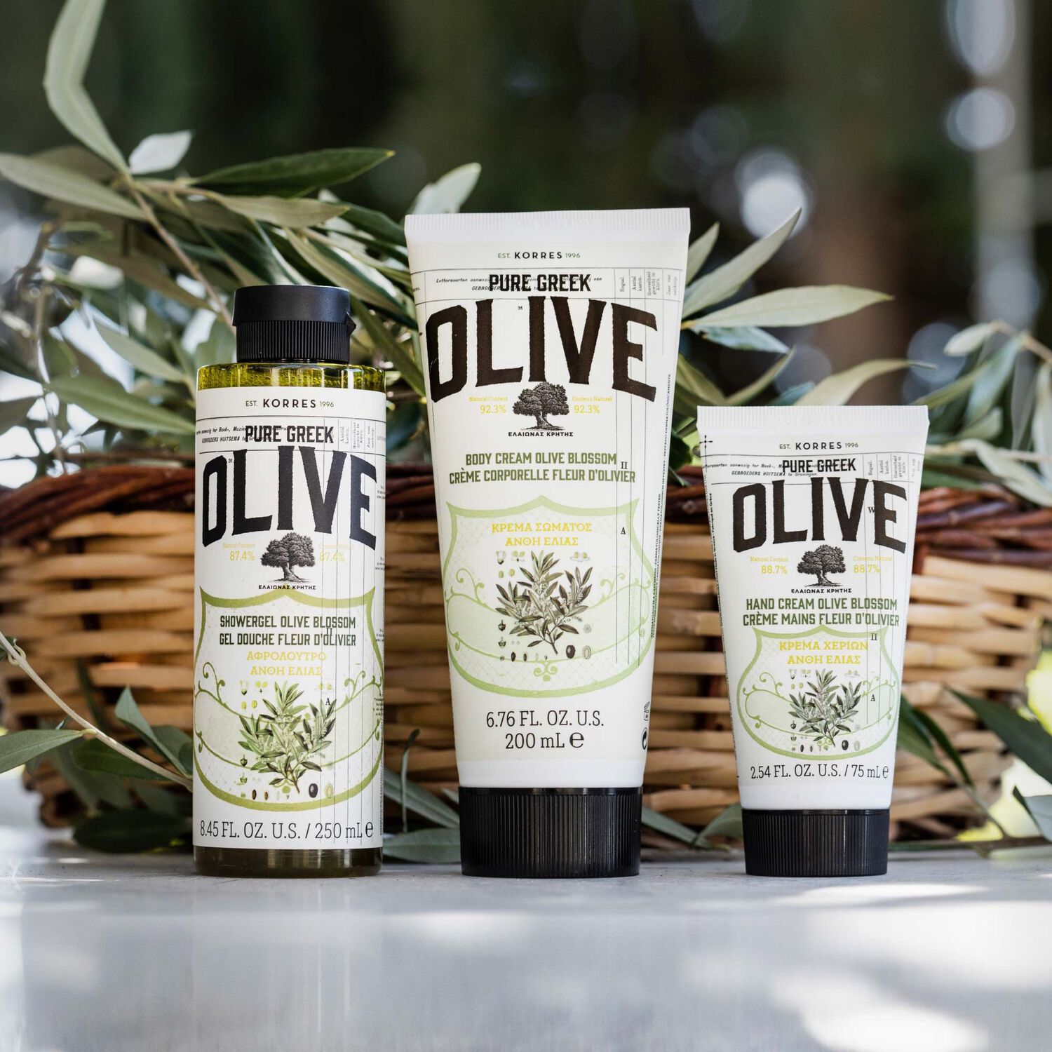 Pure Greek Olive, Olive Blossom Moisturizing Body Lotion 200ml - Korres ...