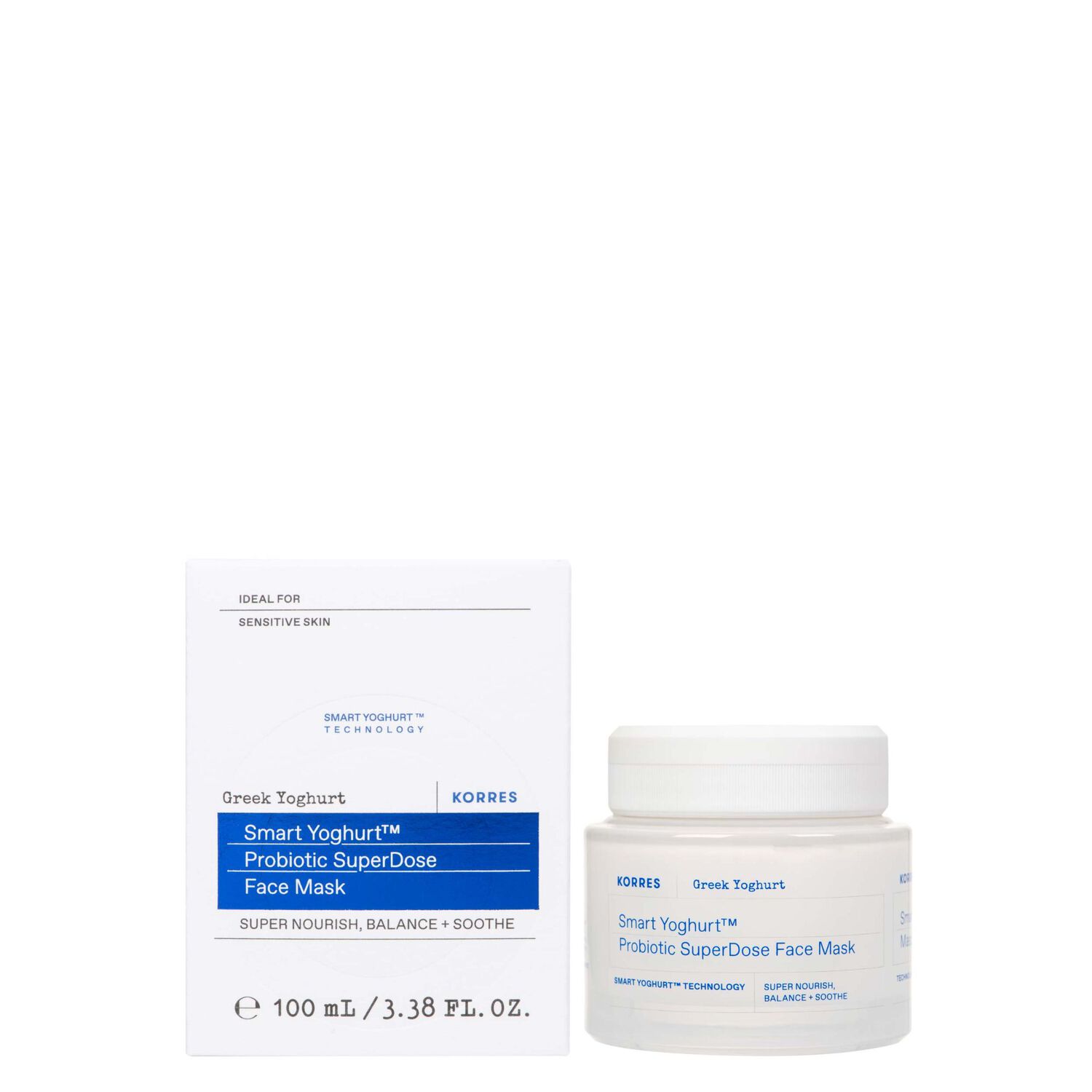 Smart Yoghurt, Maschera probiotica SuperDose 100ml - Korres ...