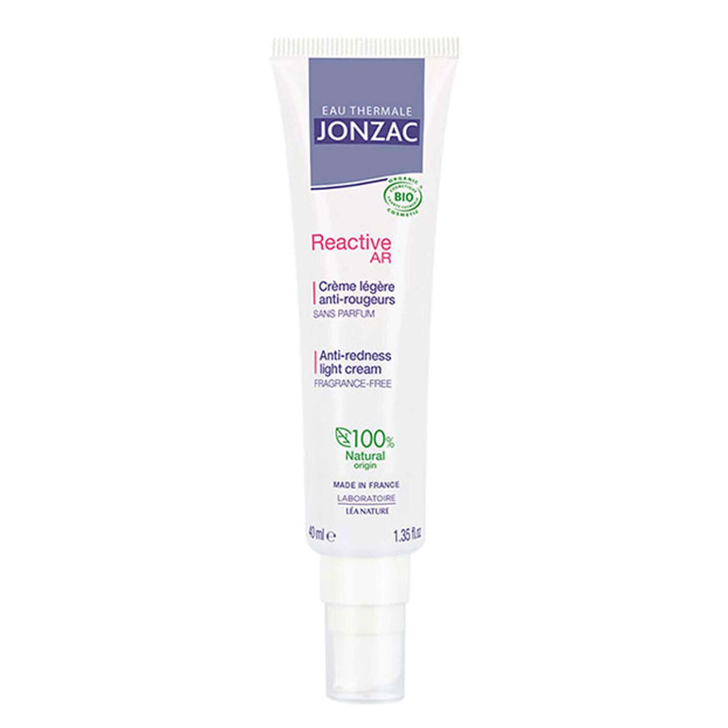 Reactive AR, Light Anti-Redness Cream 40 ml - Eau thermale Jonzac ...