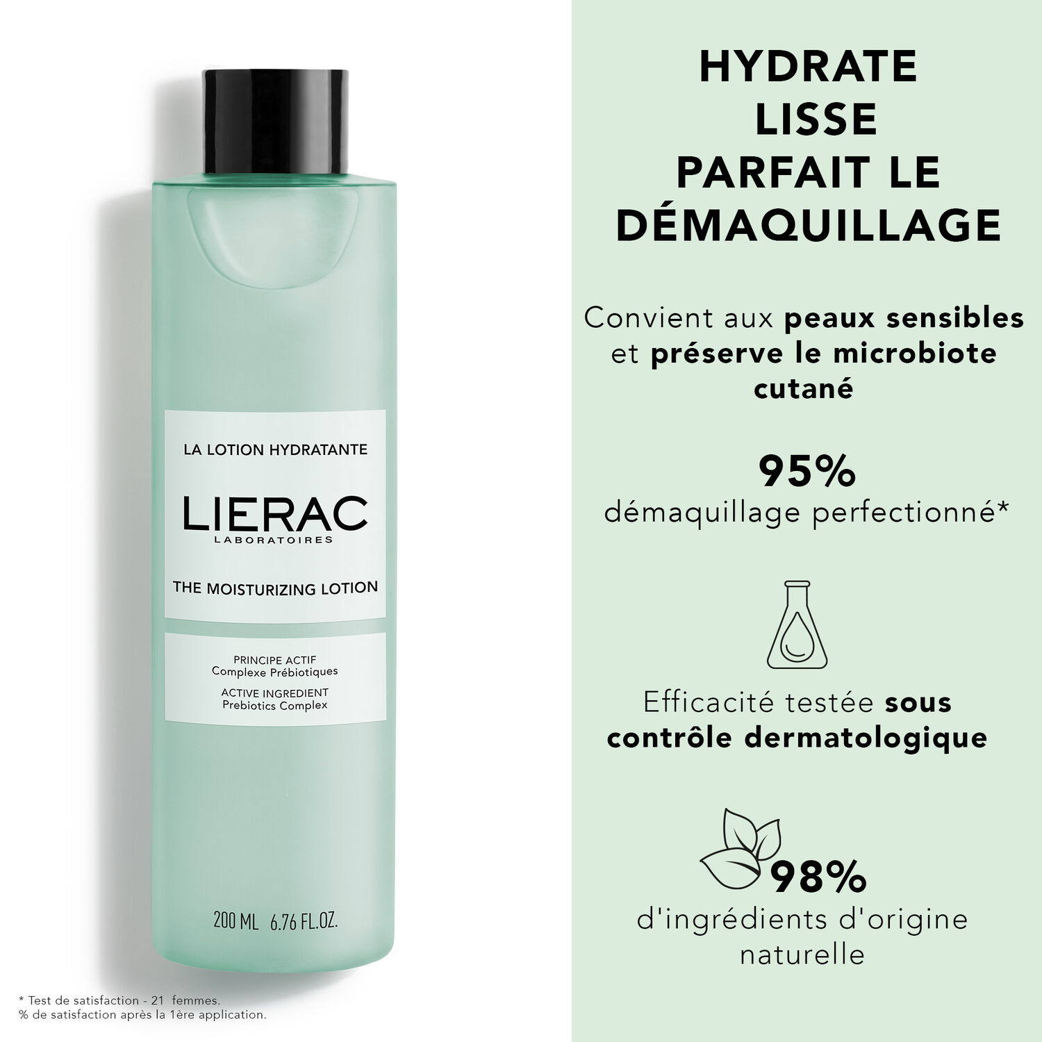 The Moisturizing Lotion, La Lotion Hydratante 200 ml - Lierac ...