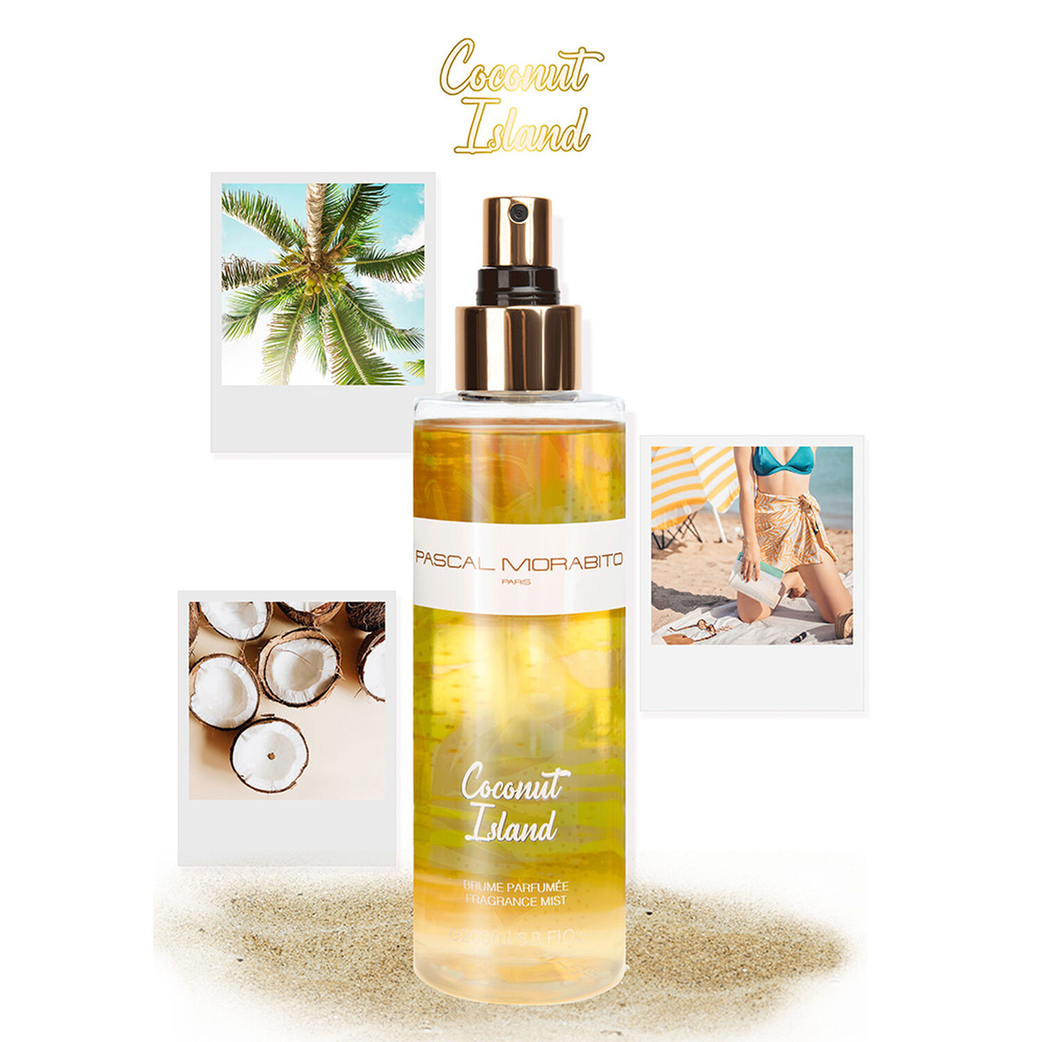 Coconut Island, Brume Parfumée 200 ml - Pascal Morabito | MyOrigines ...