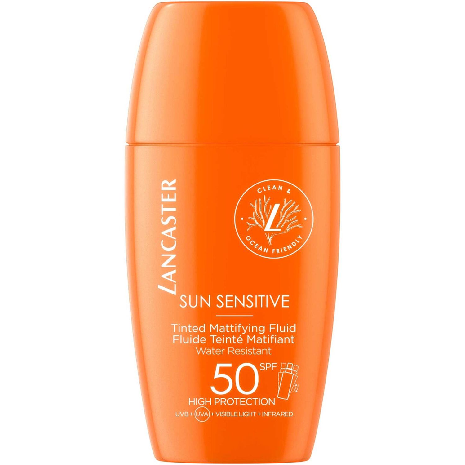 Sun Sensitive SPF50, High Protection Tinted Mattifying Fluid 30 ml ...
