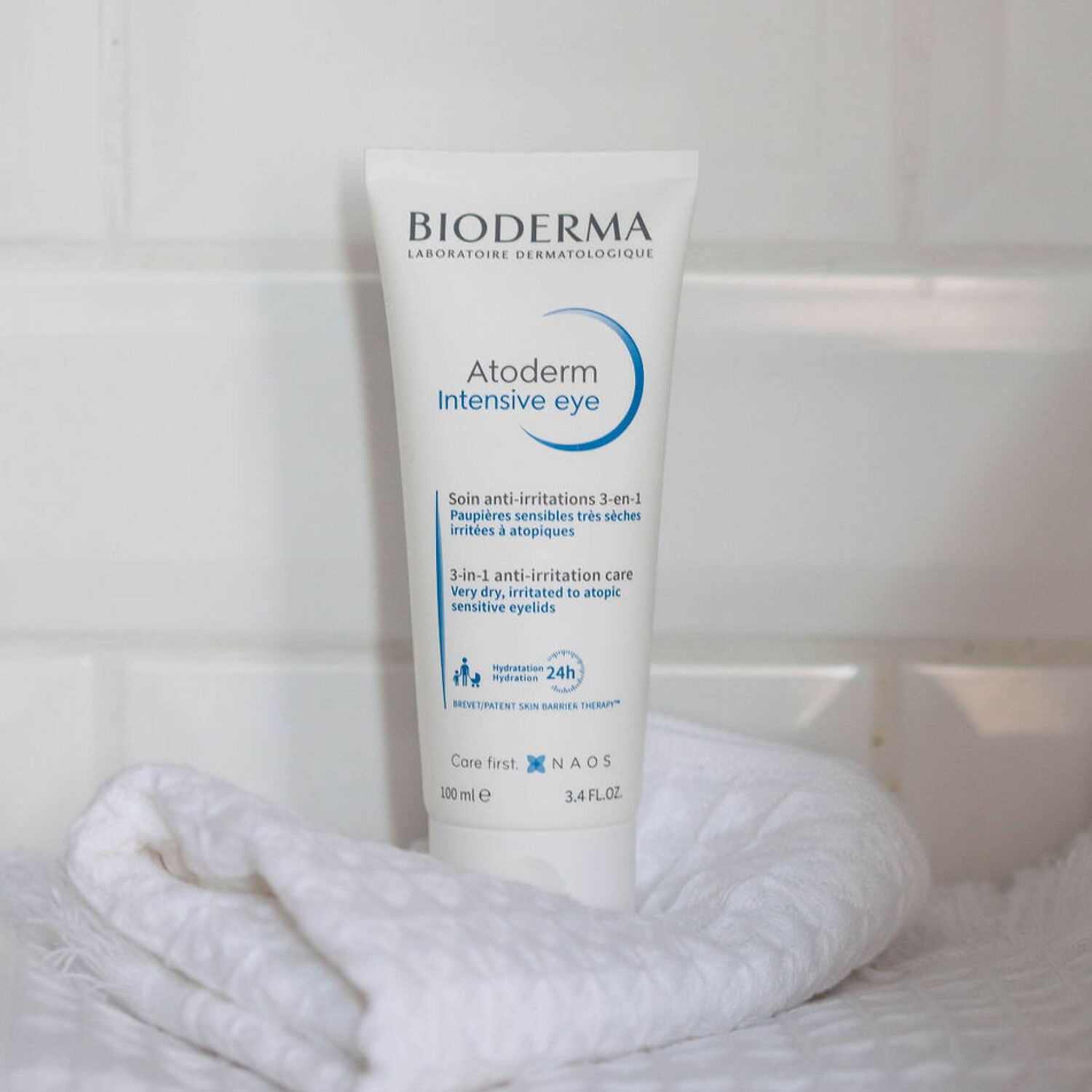Atoderm Intensive Eye, Soin Anti-Irritations 3-en-1 - Apaise, Répare ...