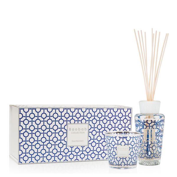 My First Baobab Gentlemen, Coffret Diffuseur 250 ml + Bougie 190g - Baobab Collection ...