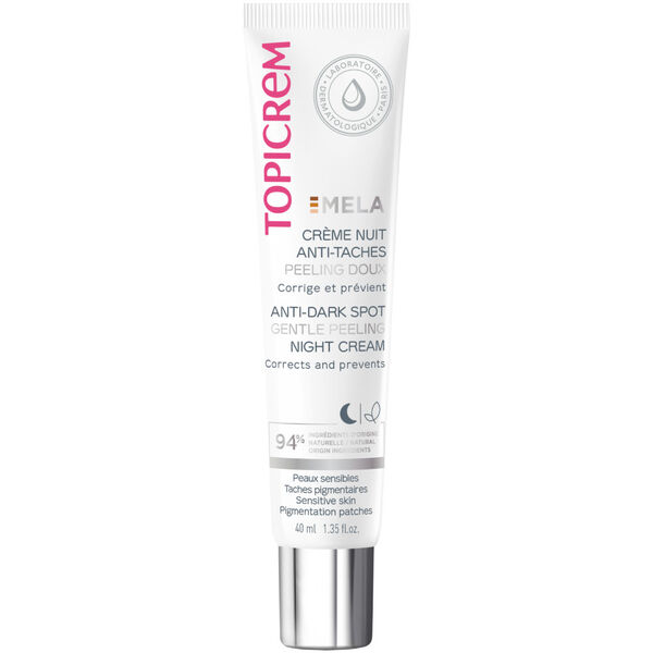 MELA, Crème Nuit Anti-Taches Peeling Doux - Topicrem | MyOrigines ...