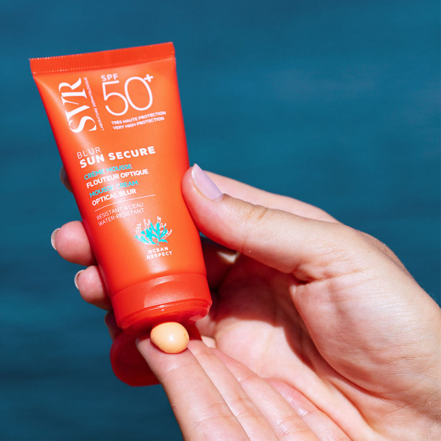 Sun Secure Blur SPF50+, Crème Mousse Très Haute Protection Solaire 50 ...