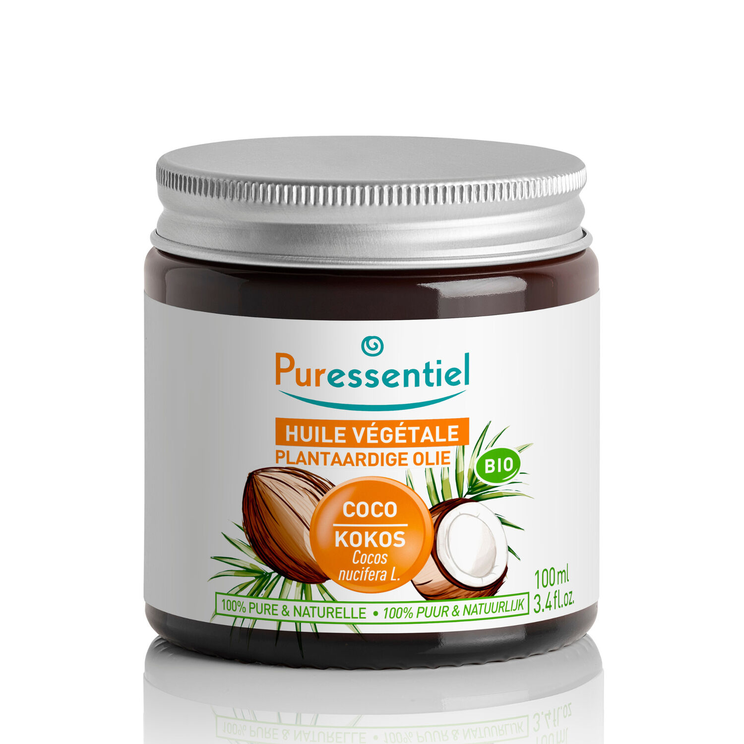 Huile Végétale Bio, Coconut 100 ml - Puressentiel | MyOrigines ...