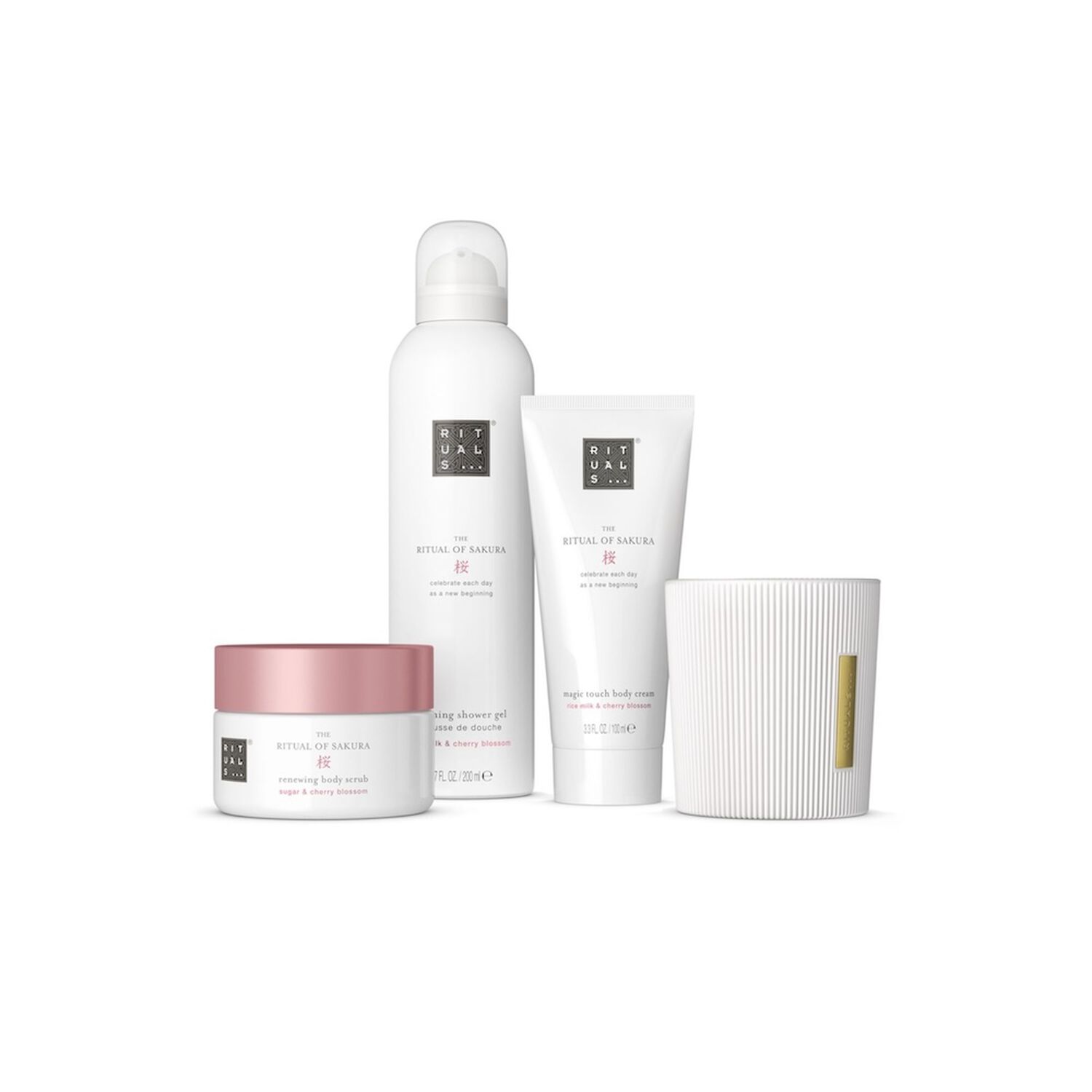 The Ritual of Sakura, Coffret Bain & Corps 4 Produits - Rituals ...