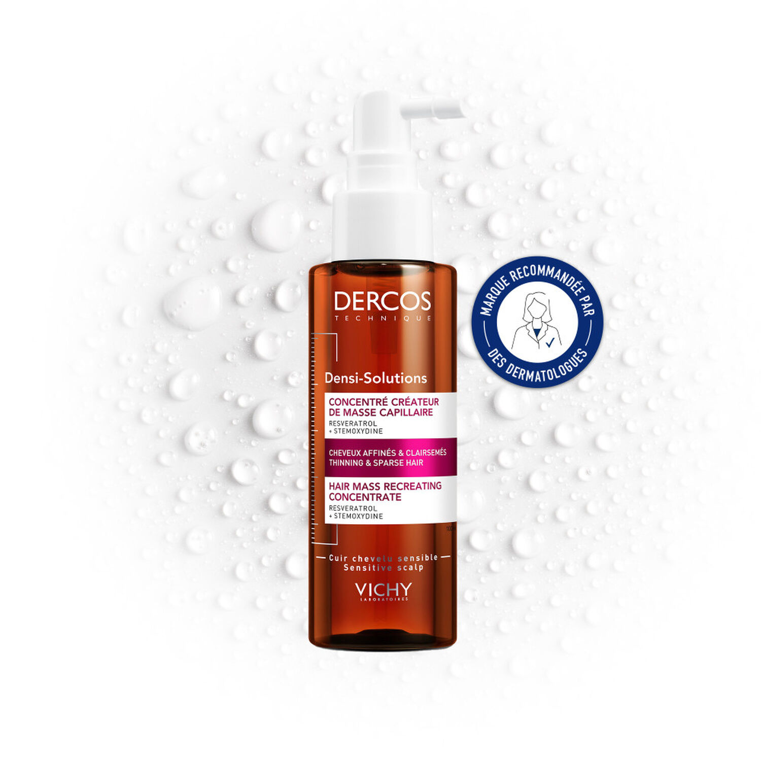 Dercos Technique Densi-Solutions, Lotion Créateur de Masse Capillaire ...