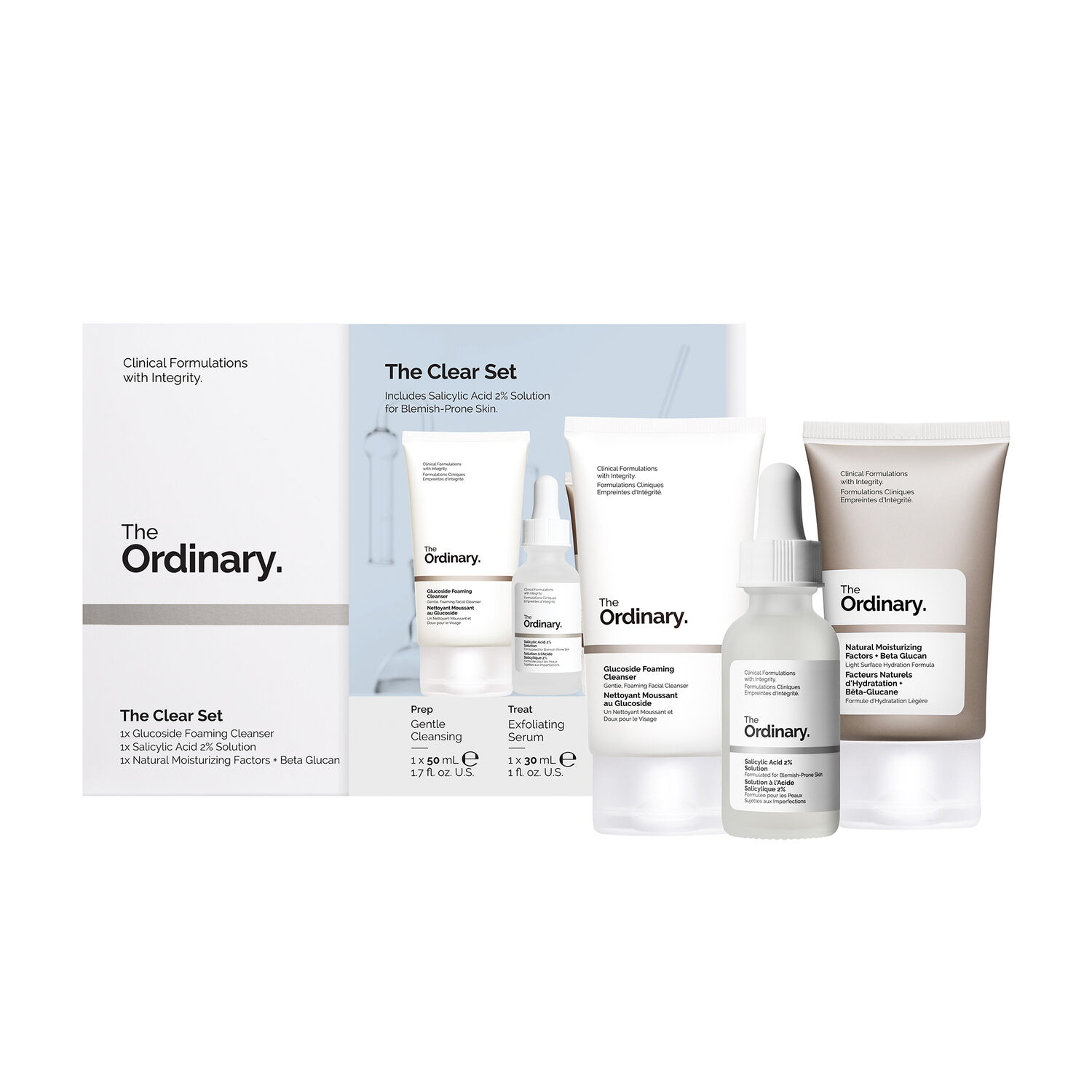 Le Set Anti-Imperfections, Coffret 3 Produits - The Ordinary ...