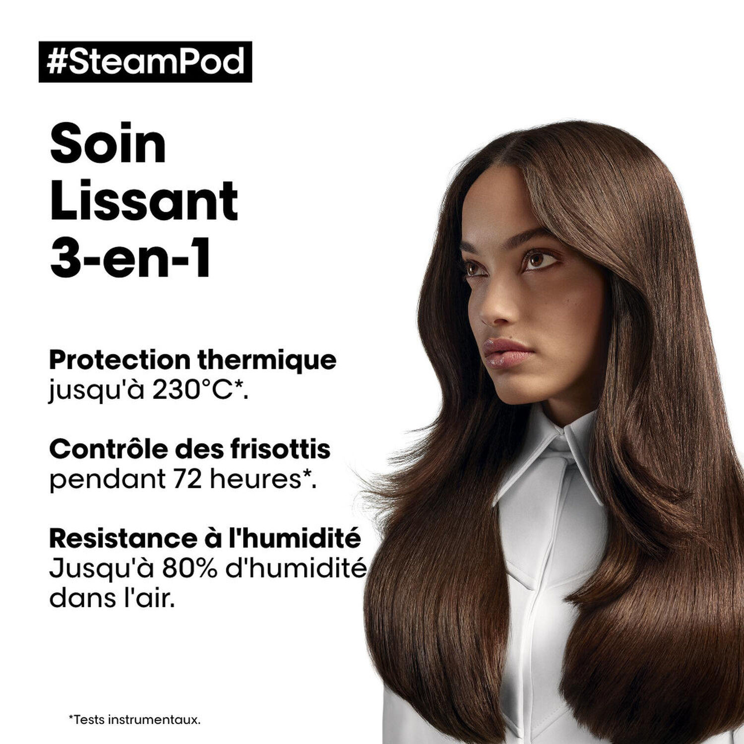 Steampod, Soin Lissant Professionnel Tous Types de Cheveux 50 ml - L ...