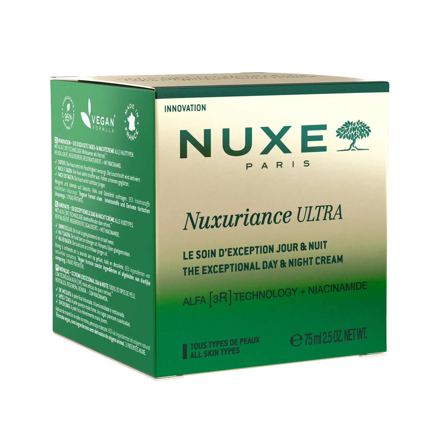 Nuxuriance Ultra, Le Soin d'Exception Jour & Nuit, Nuxuriance Ultra 75 ...