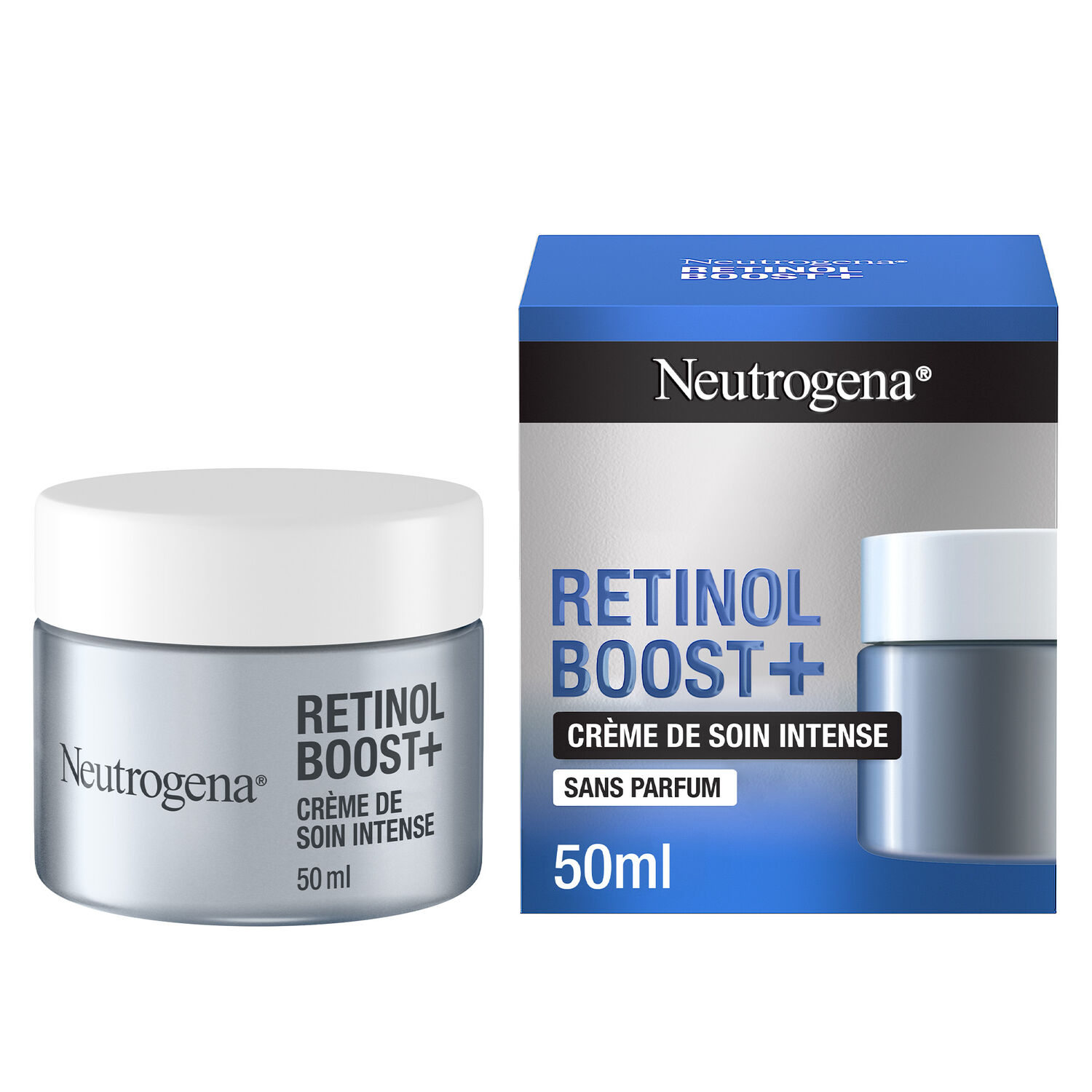 Retinol Boost+, Crème hydratante de Nuit Anti-Âge Intense 50 ml ...