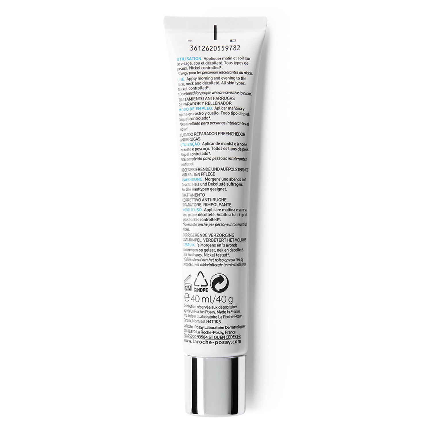 Hyalu B5, Soin Anti-Rides Réparateur Repulpant 40 ml - La Roche-Posay ...