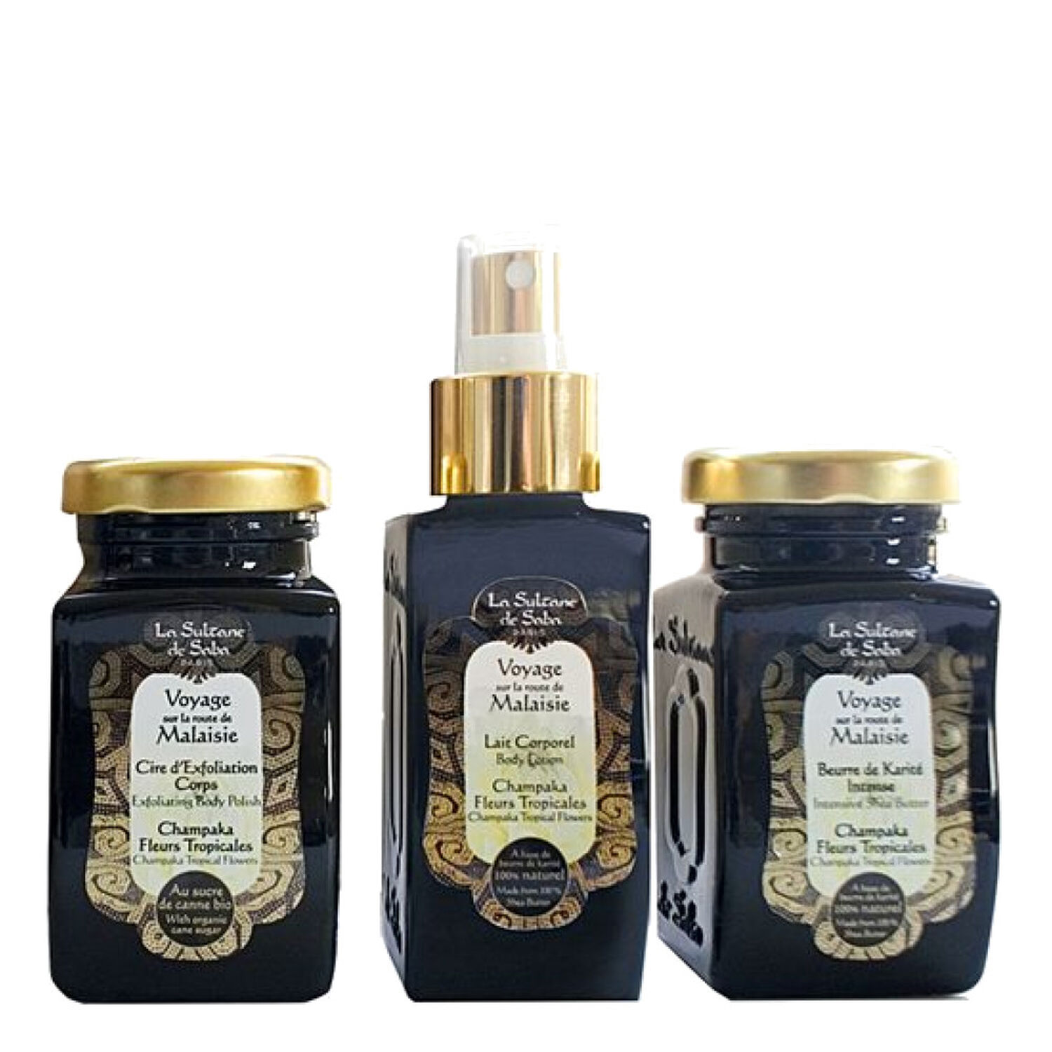 Voyage Sur La Route De Malaisie, Body Milk Set 50 ml + 3 Products - La ...