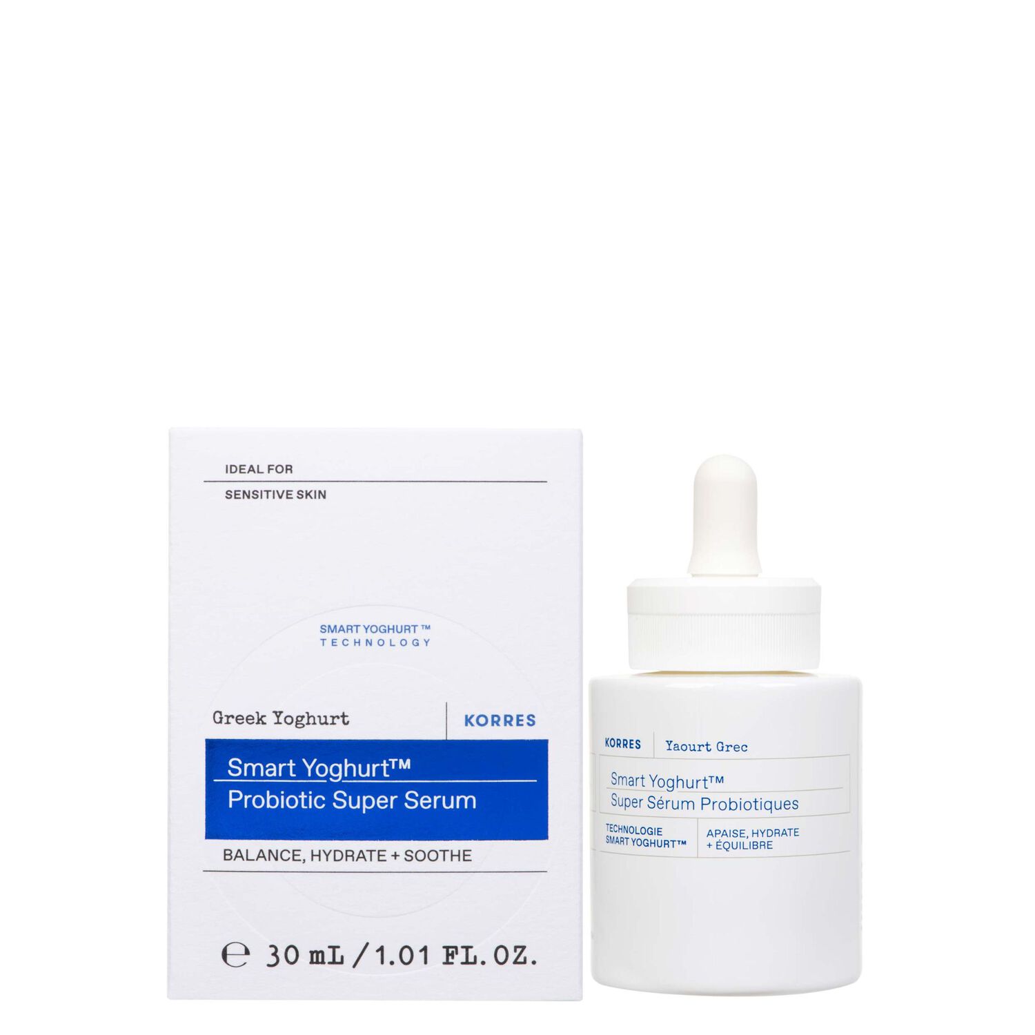 Smart Yoghurt, Super Sérum Probiotiques 30ml - Korres | MyOrigines Produit
