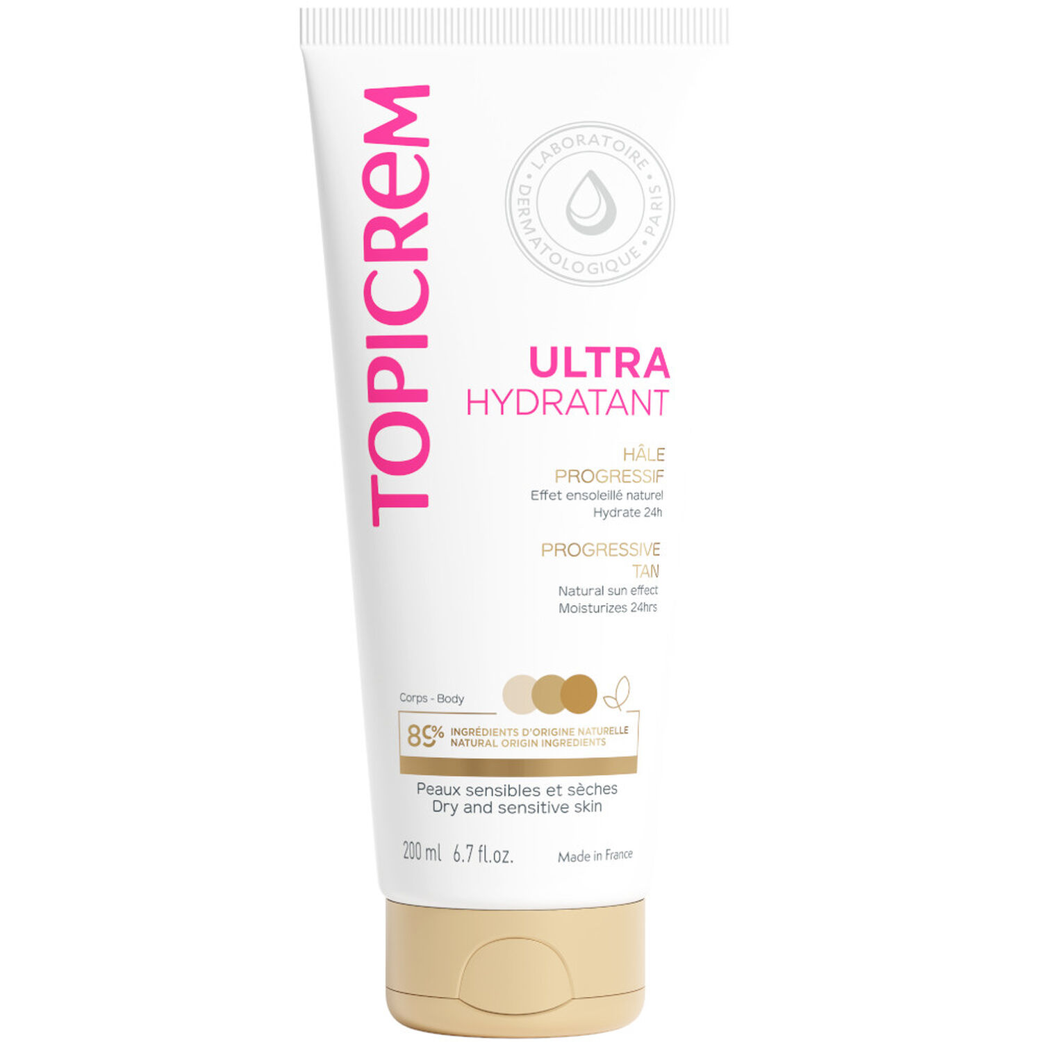 Ultra Hydratant, Bronceado progresivo 200 ml - Topicrem | MyOrigines ...